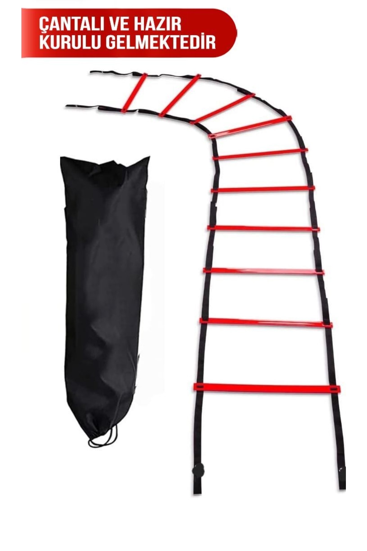 Mrt Antrenman Merdiveni Kırmızı 4 Metre Idman Merdiveni hazır Kurulu ...