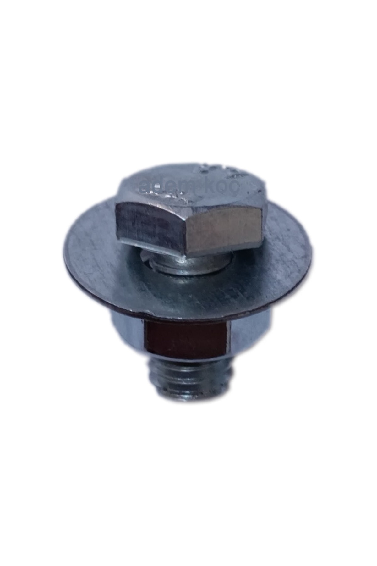 Adem Koç 5/16x15 Akb Anahtar Başlı Civata + Somun + Pul (1 Takım ...