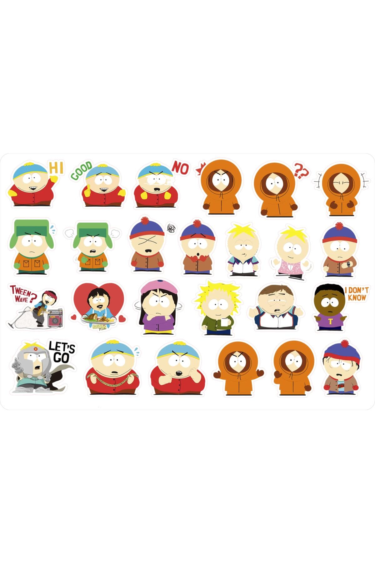 Ceres Studio Southpark Sticker - 25 Etiket Fiyatı, Yorumları - Trendyol
