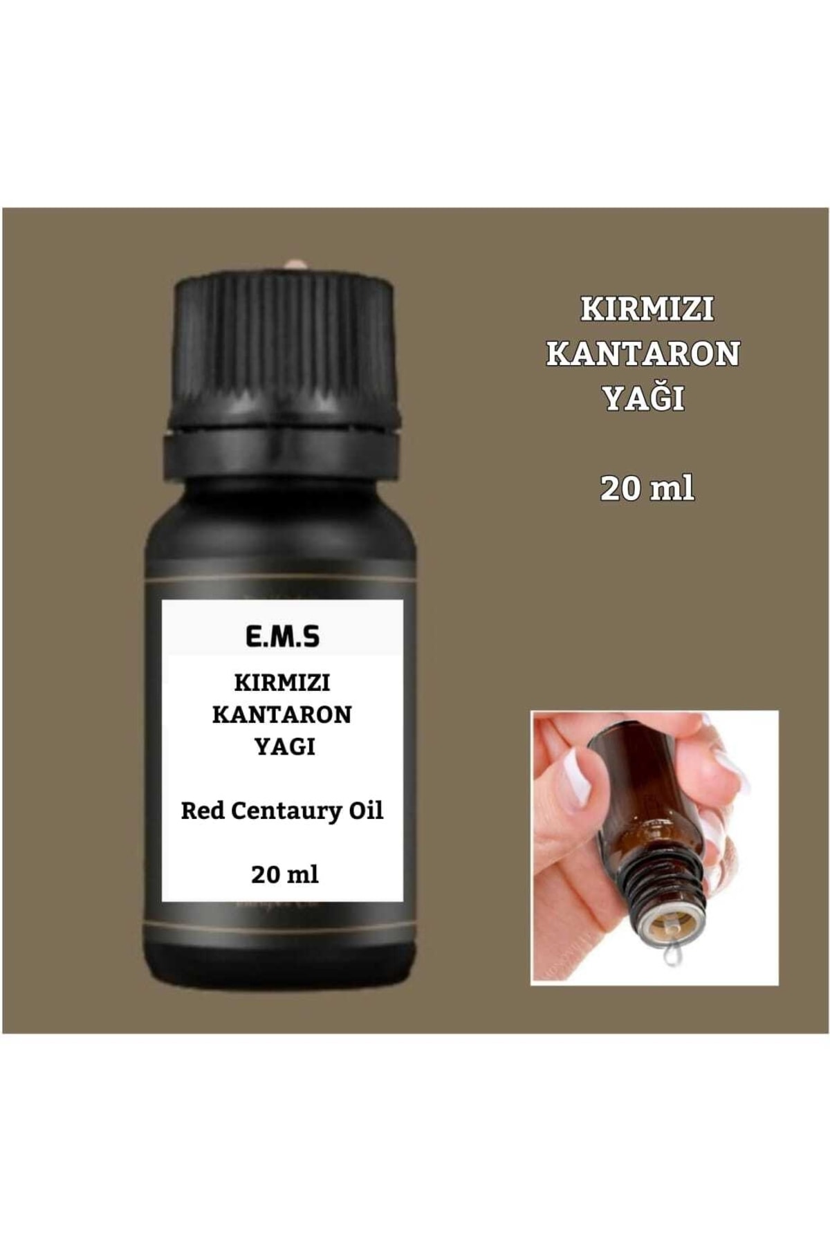 E.M.S AVM Kırmızı Kantaron Yağı 20 ml (RED CENTAURY OİL) Fiyatı ...