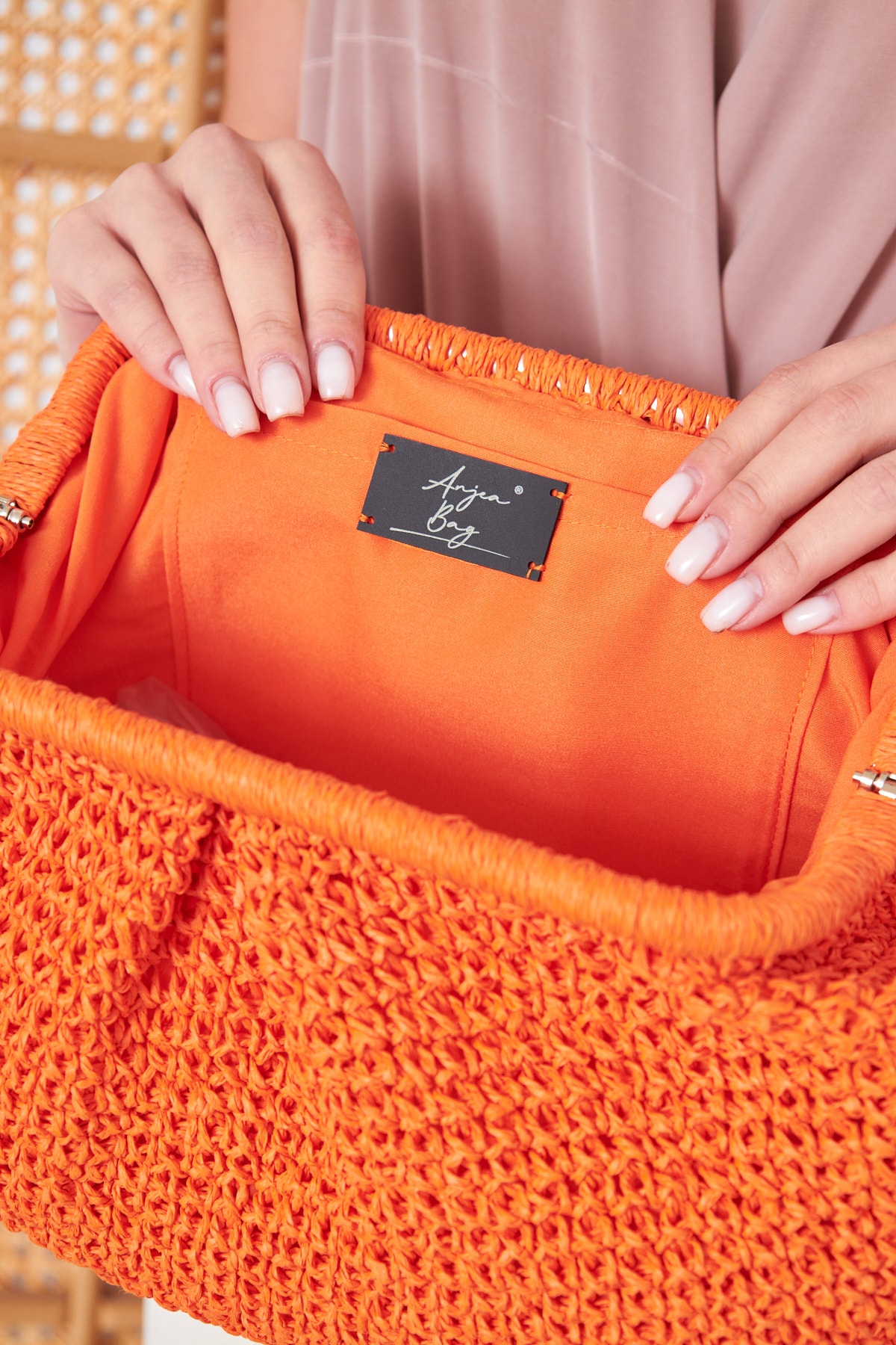 ANJEA Oeil De Grace El Örgü Burslu Şık El Çantası Fiyatı, Yorumları ...