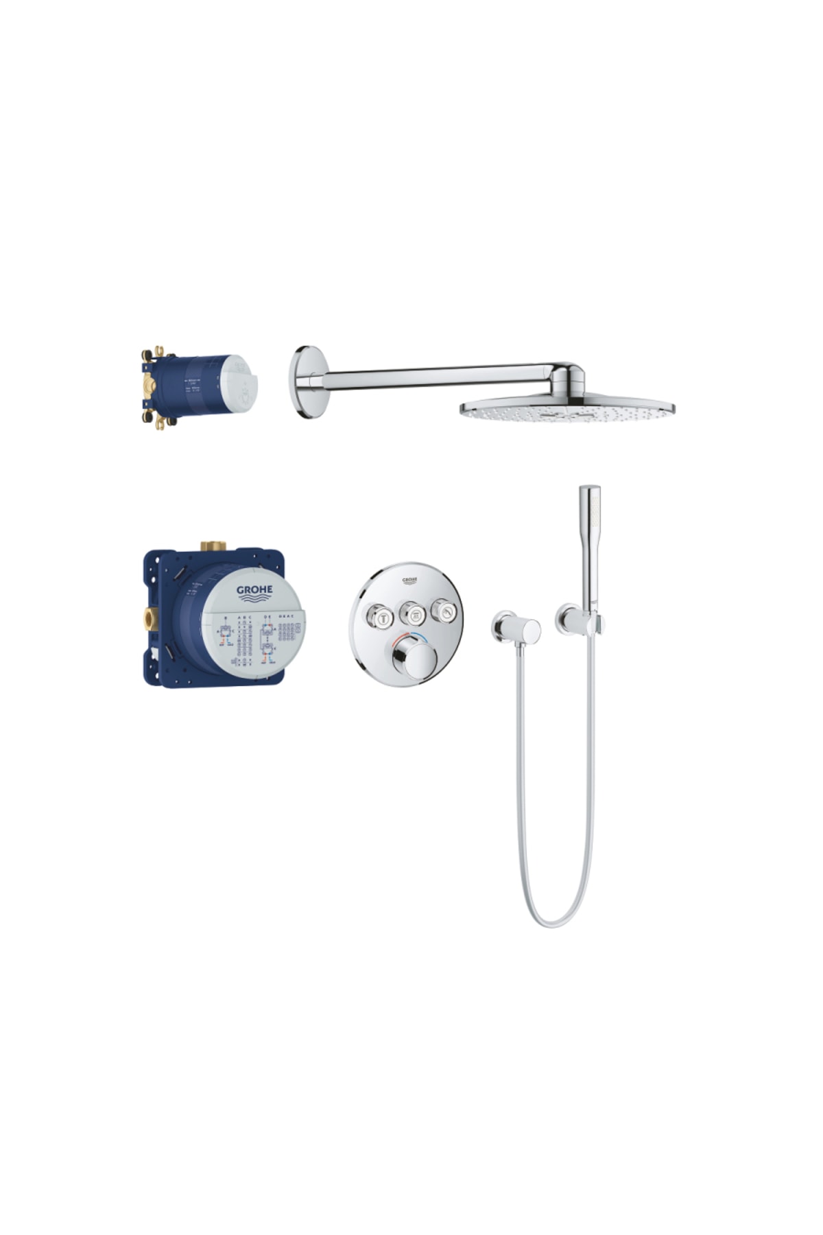 Grohe Smartcontrol Duş Seti - 34709000 Fiyatı, Yorumları - Trendyol