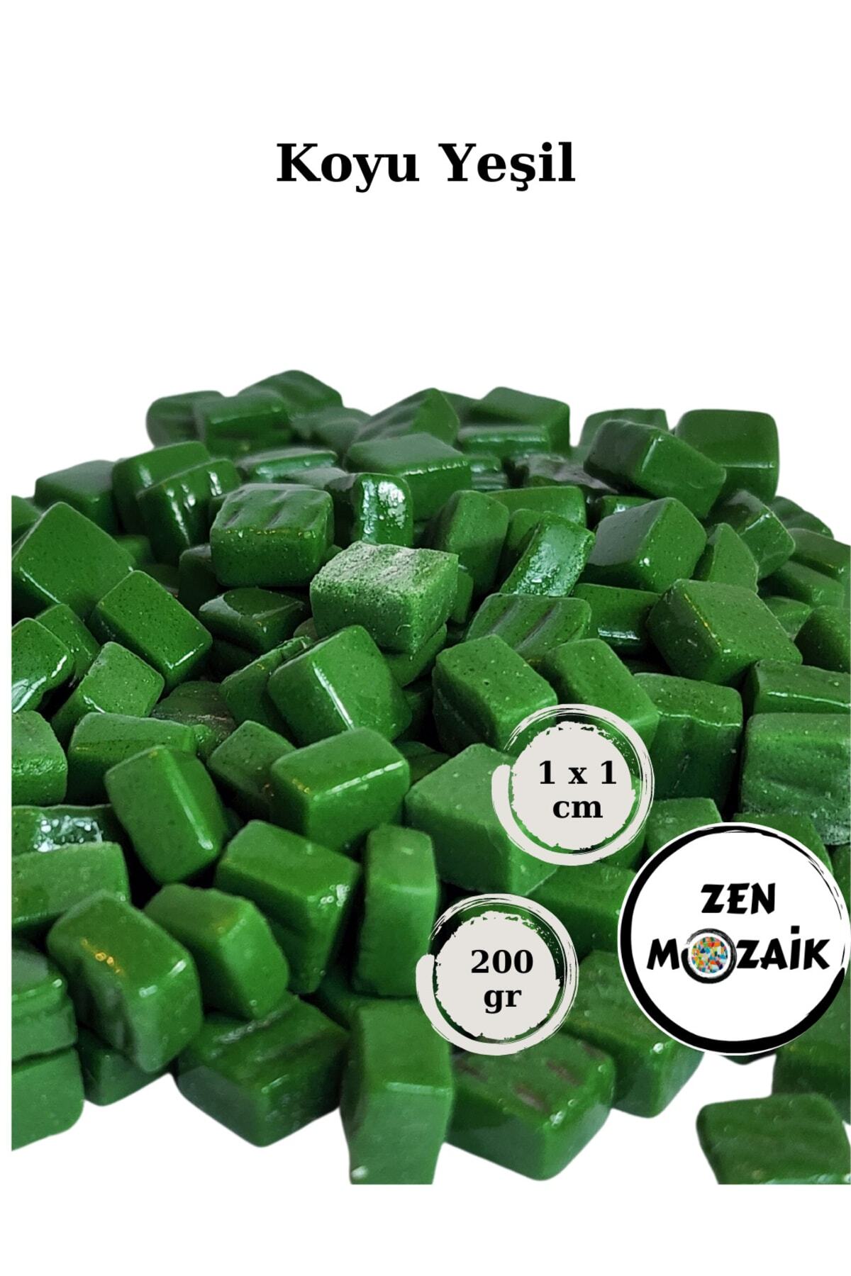 Zen Mozaik Sanatsal Mozaik Çalışmalarınız Için 1 Cm Cam Mozaik Taşı ...