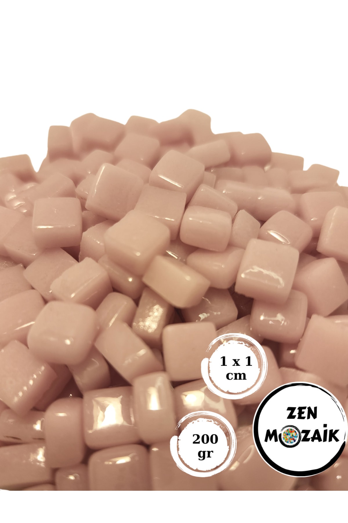 Zen Mozaik Sanatsal Mozaik Çalışmalarınız Için 1 Cm Cam Mozaik Taşı ...