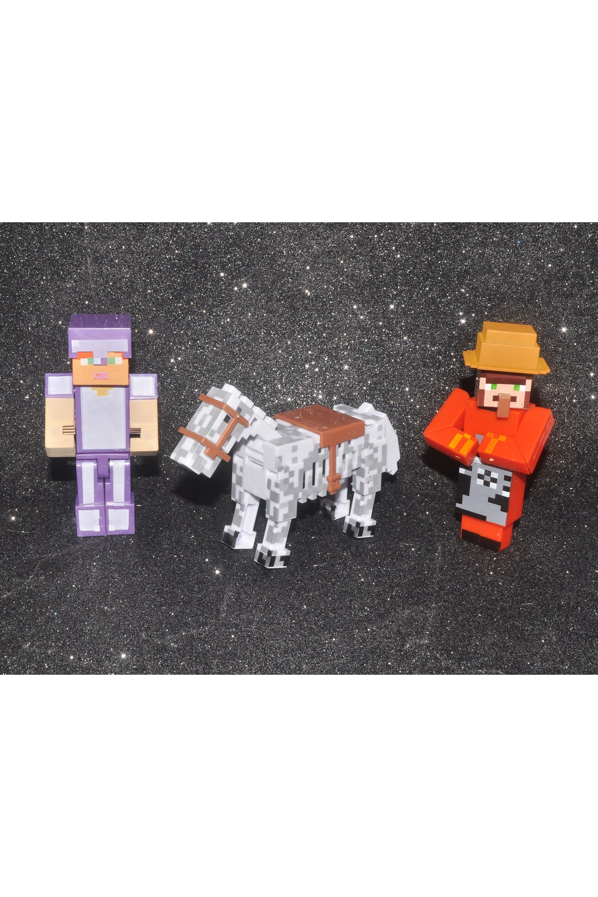 CİMCİME OYUNCAK Co-8231-2 Minecraft Dungeons Armor Alex Horses Pillager ...