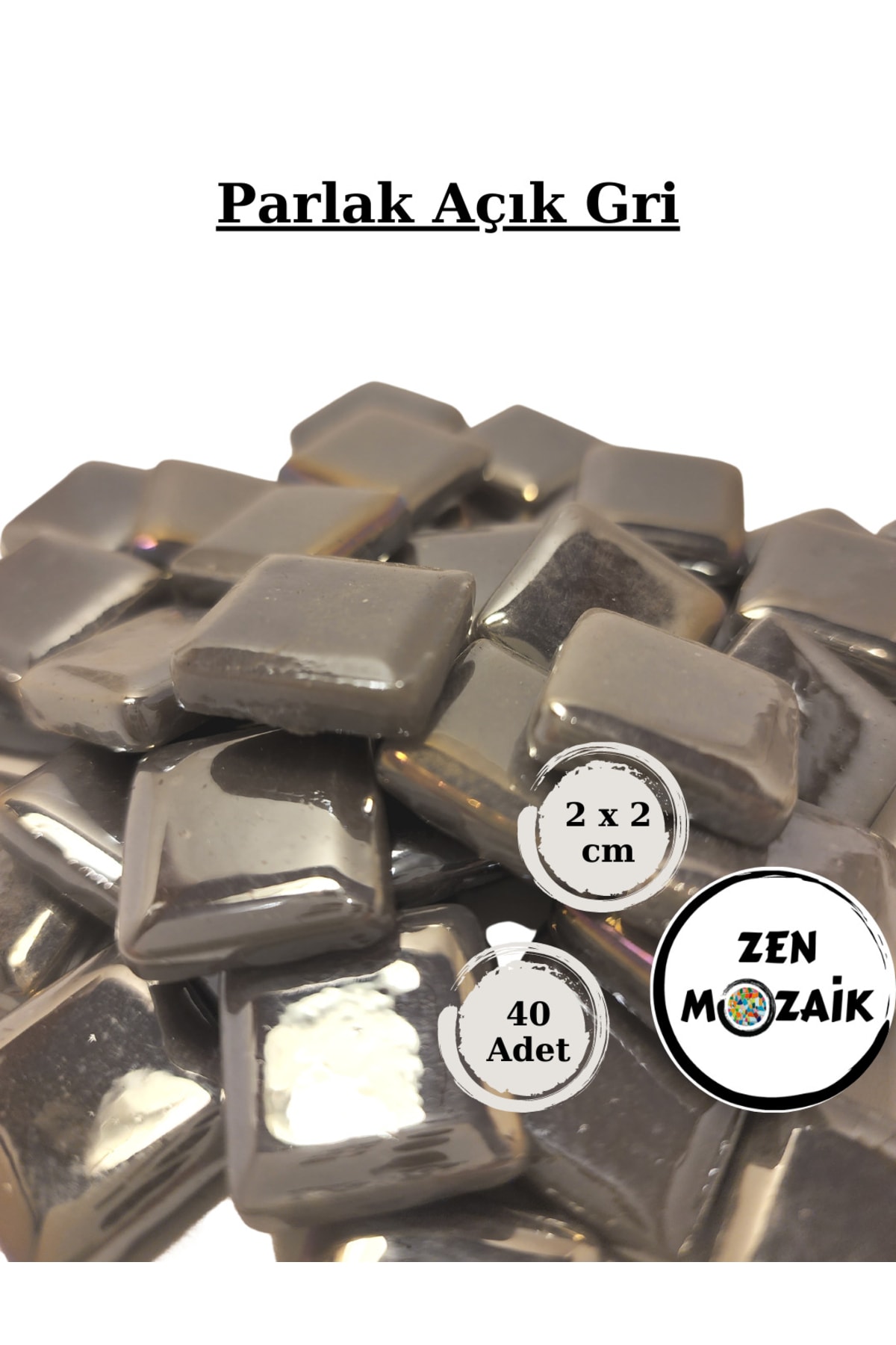 Zen Mozaik Sanatsal Mozaik Çalışmalarınız Için 2 Cm Cam Mozaik Taşı ...