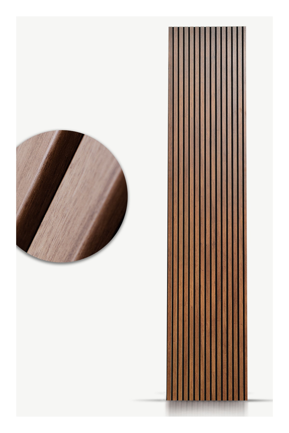 Akupanel Plus 60x245 Cm Ceviz Renk Akustik Ahşap Duvar Paneli Fiyatı ...