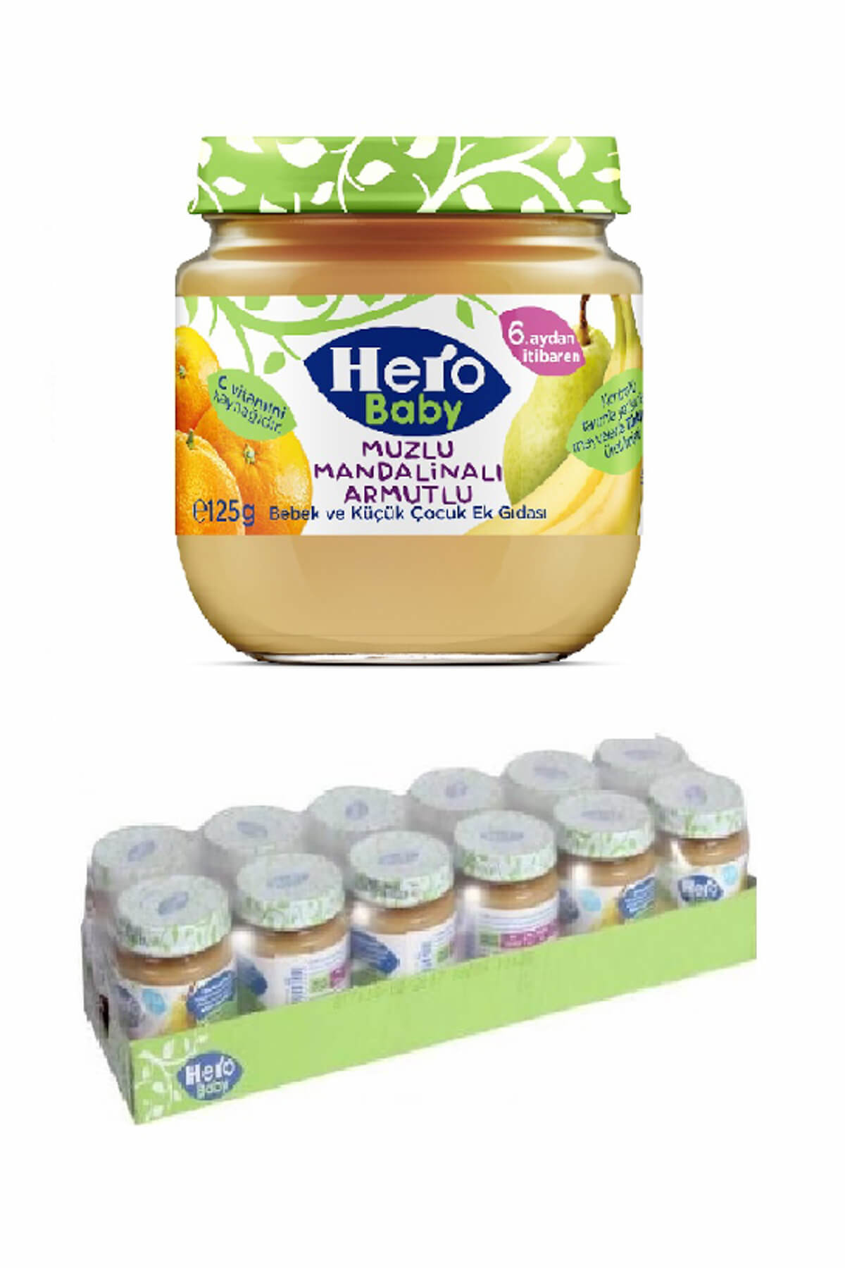 Hero Baby Püre 125 Gr Muz Mandalin Armut 12'li Set Fiyatı, Yorumları ...