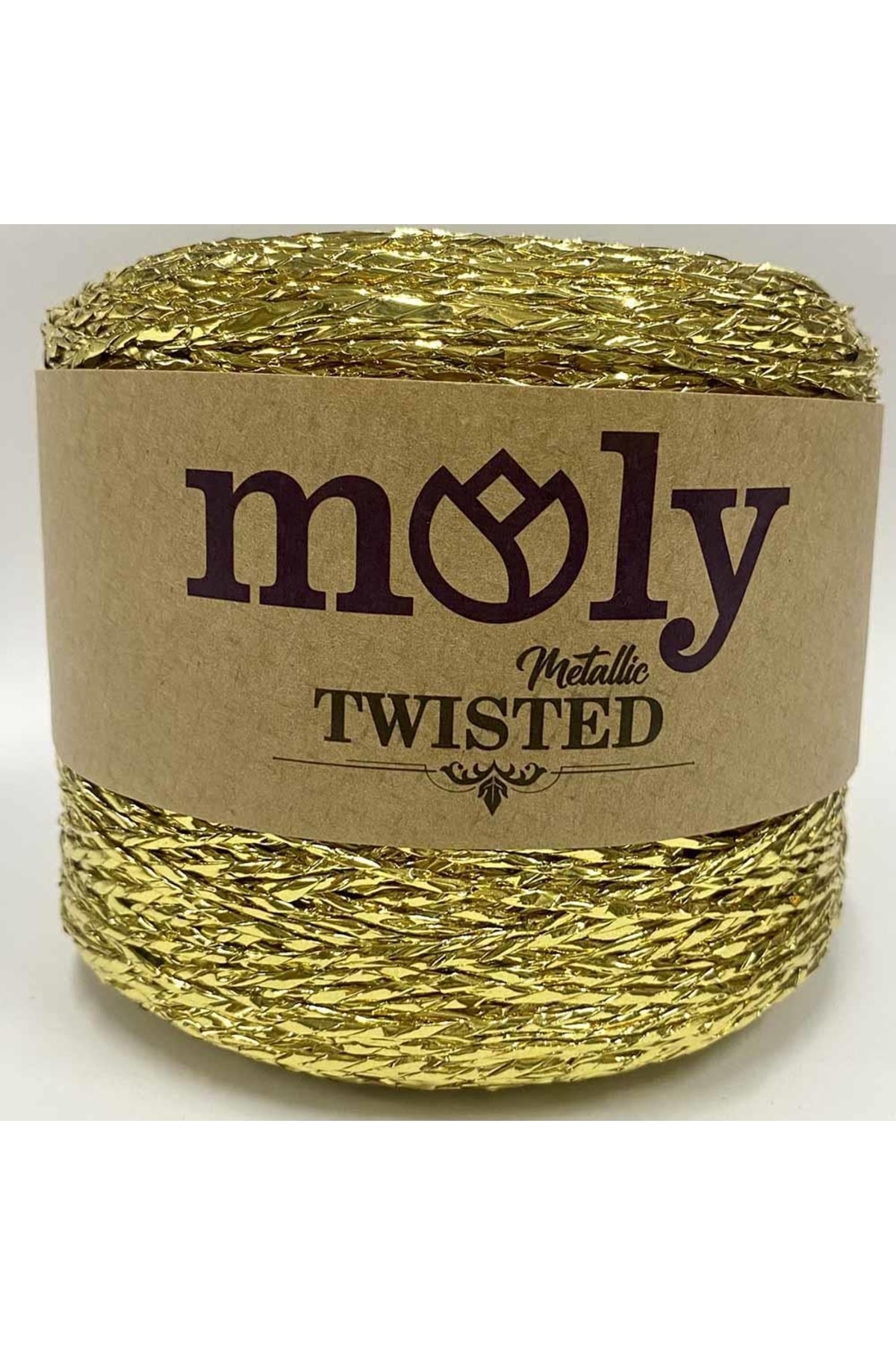 Moly Metalik Twisted Bükümlü Sim Ip Altın ( 250 Gram ) - Fiyatı, Yorumları