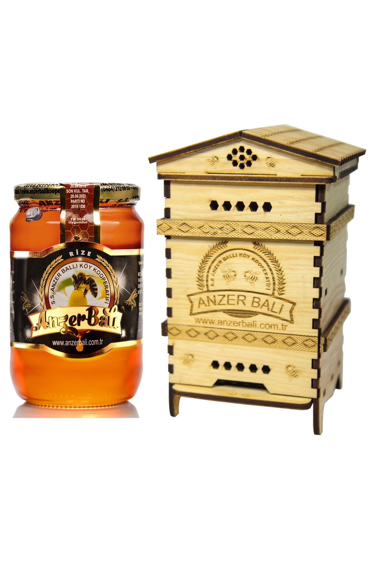 Anzer Balı Kooperatifi Anzer Balı ( Patentli Bal Kutusu Hediye ) 1 Kğ ...
