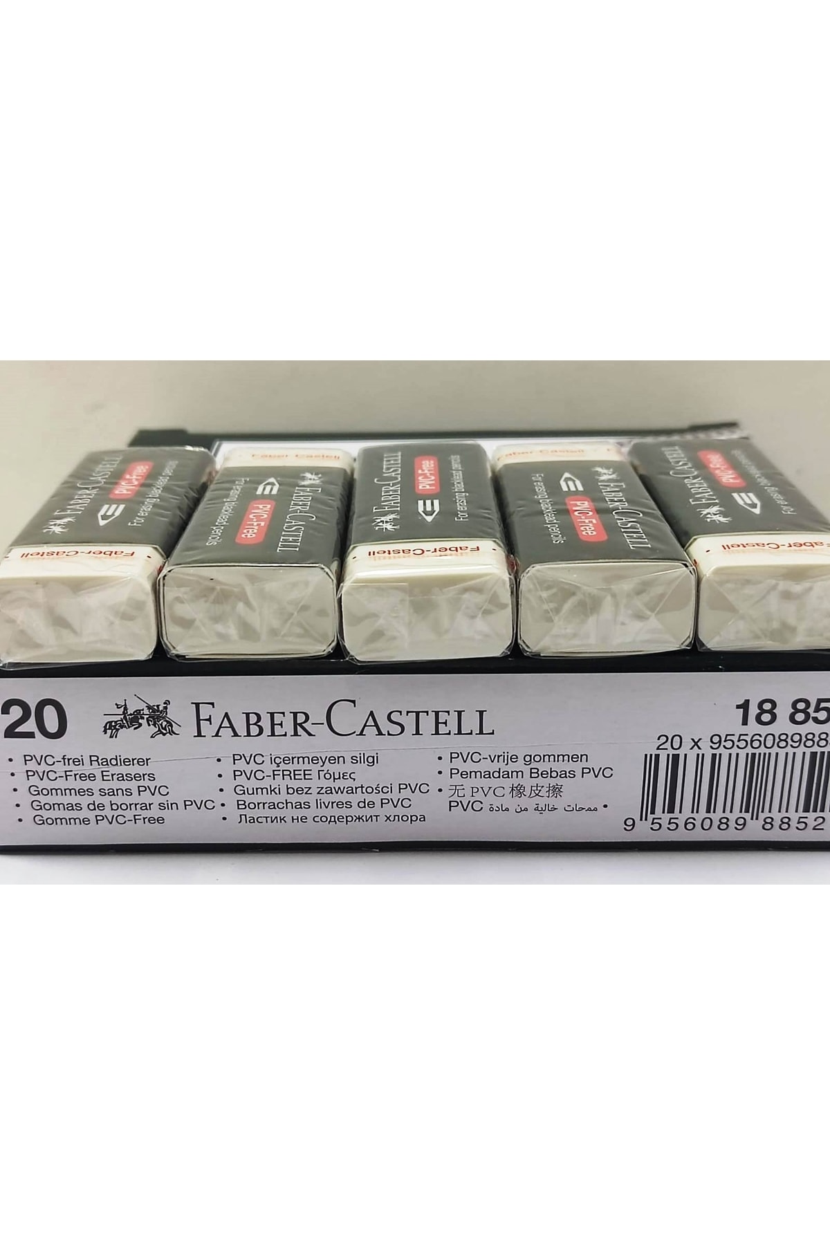 Faber Castell Silgi-faber-castell Büyük Boy Beyaz Silgi-5 Adet Fiyatı ...