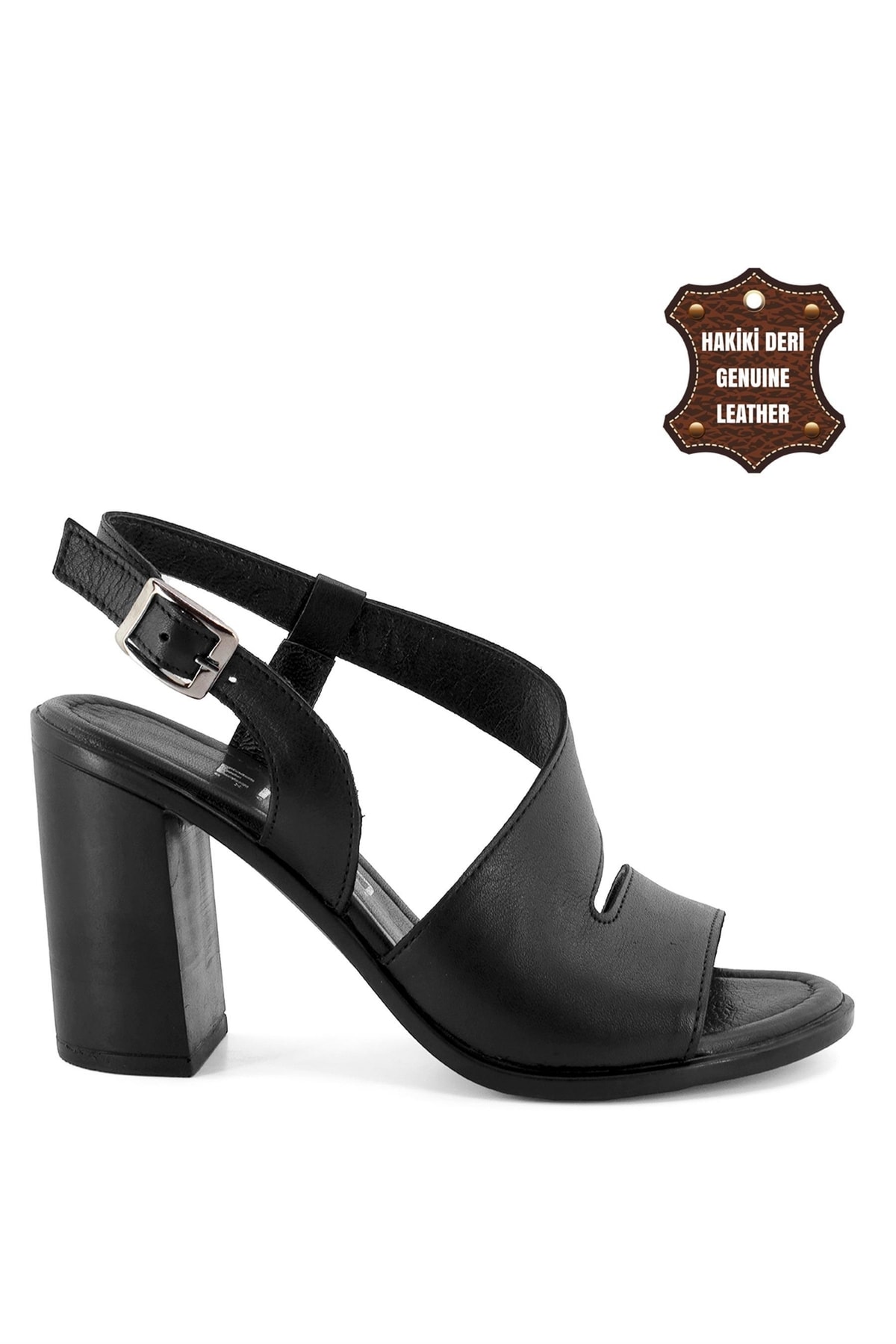 Ayakkabı Fuarı Elit Koc1704c Kadın Hakiki Deri Topuklu Sandalet Siyah Fiyatı, Yorumları - Trendyol