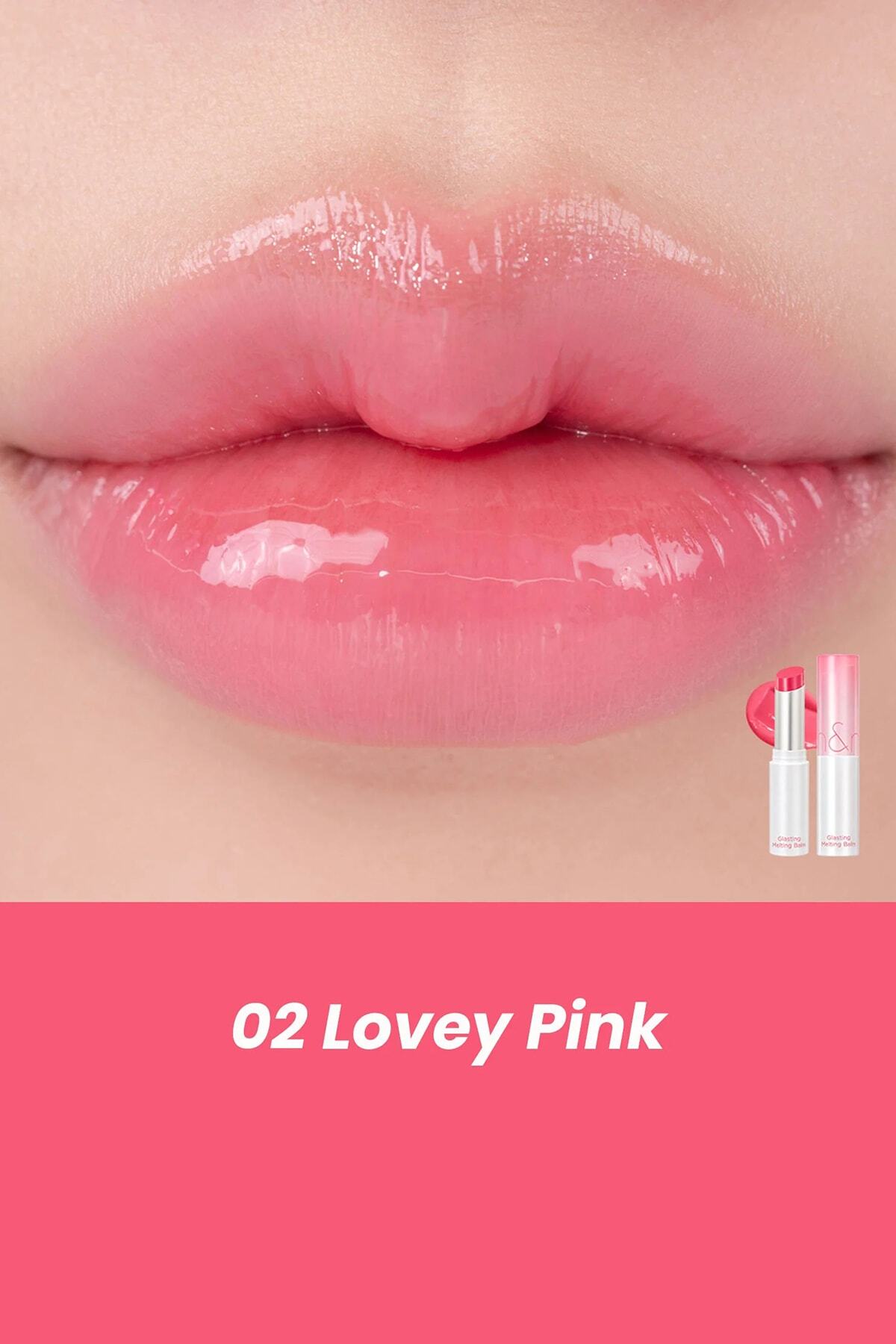 Romand Glasting Melting Balm Parlak Görünümlü Renk Veren Dudak Balmı 02 Lovey Pink Fiyatı ...