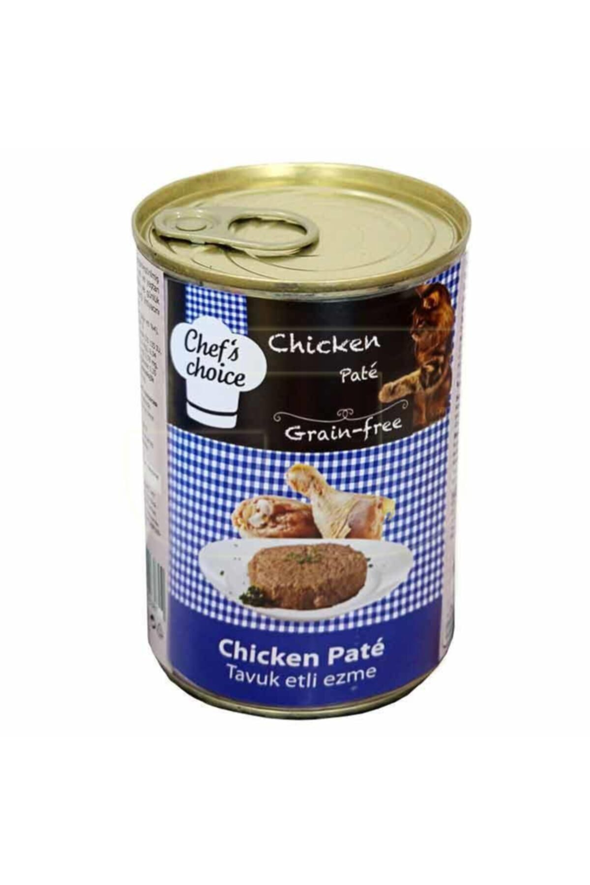 DIGERUI Chefs Choice Grain-Free Chicken Succulent Paste Cat Can 400 Gr ...