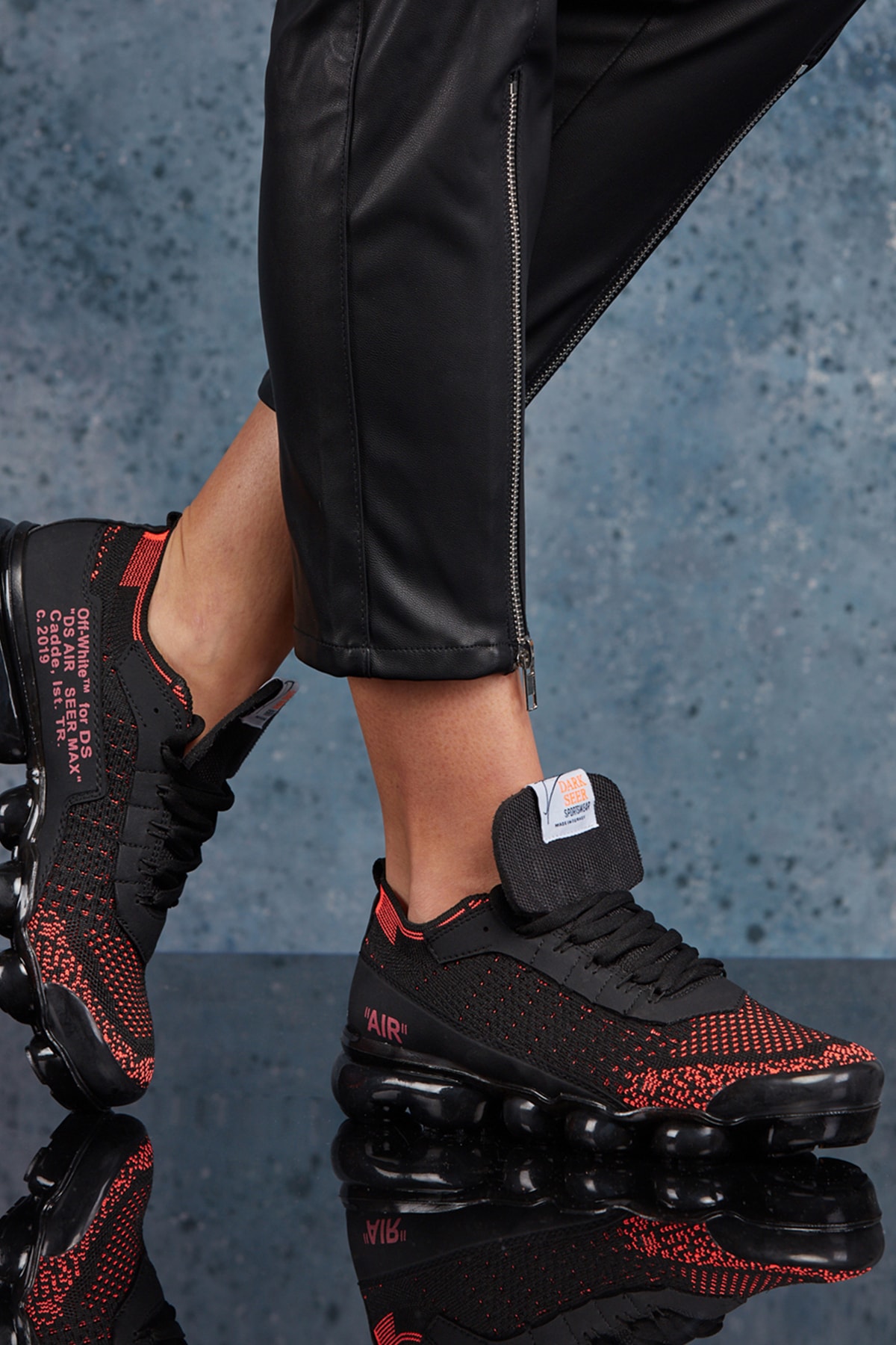 DARK SEER Siyah Fuşya Erkek Sneaker