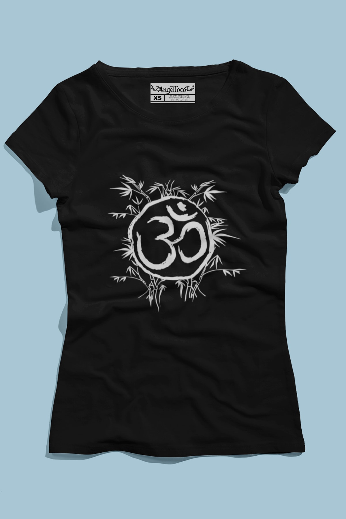 Om Sembolü Duvar Kağıdı Siyah Ve Beyaz