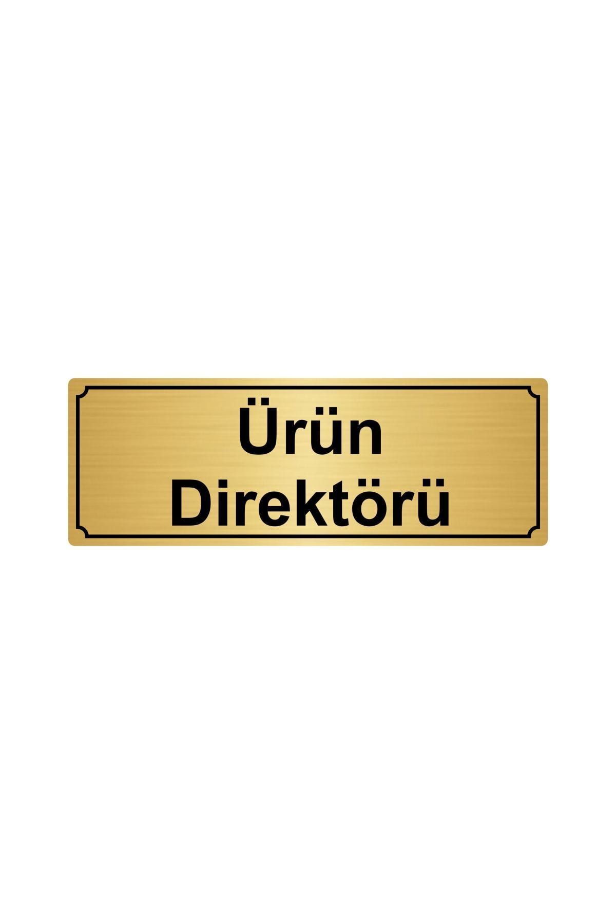 Özarslan Dizayn Gold Color Metal Product Director Directional Board ...