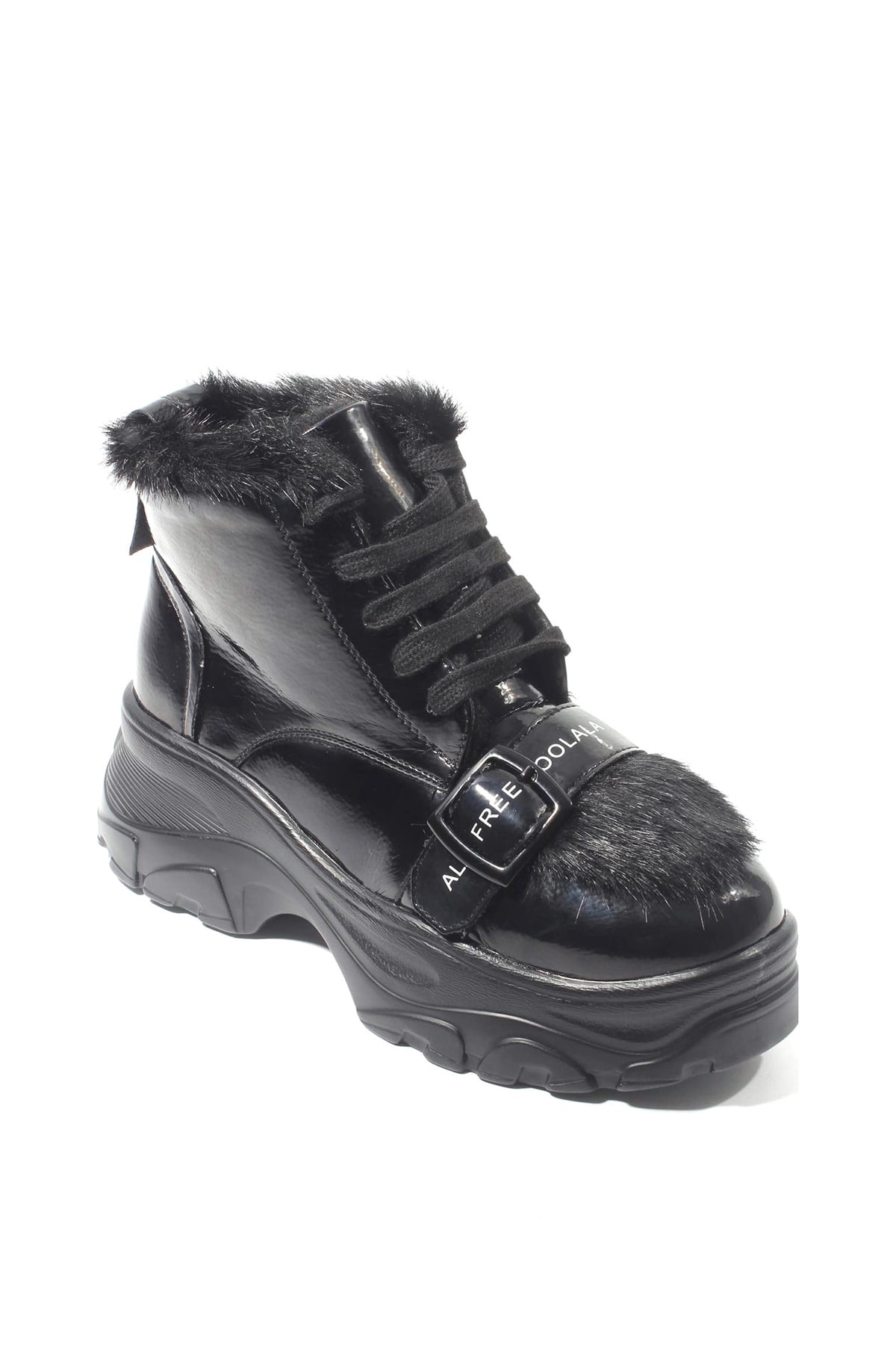 Despina vandi Siyah Kadın Bot & Bootie