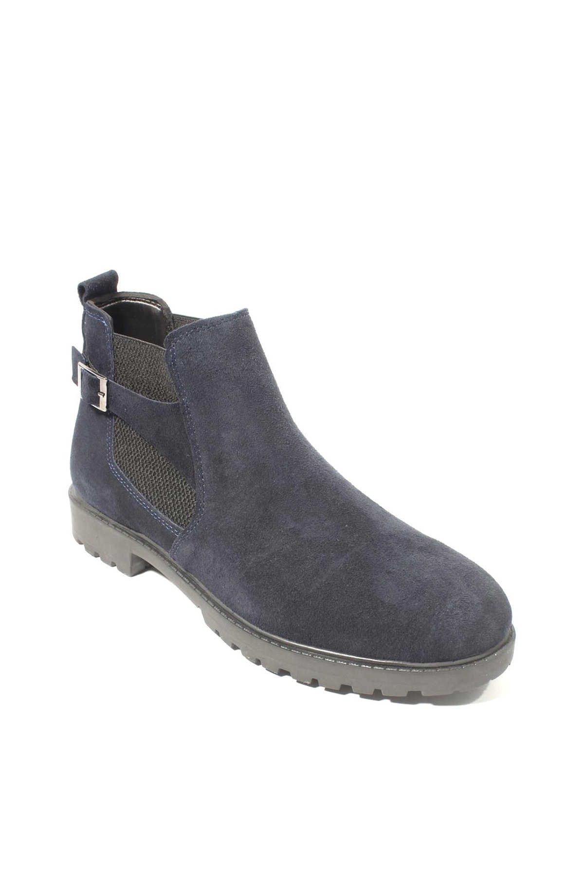 Despina vandi Lacivertsüet Erkek Bot & Bootie