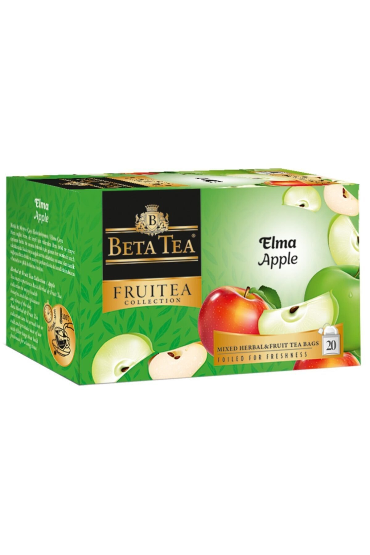 Beta Tea Elma Çayı 20x2 Gr - Beta Fruitea Collection Fiyatı, Yorumları ...