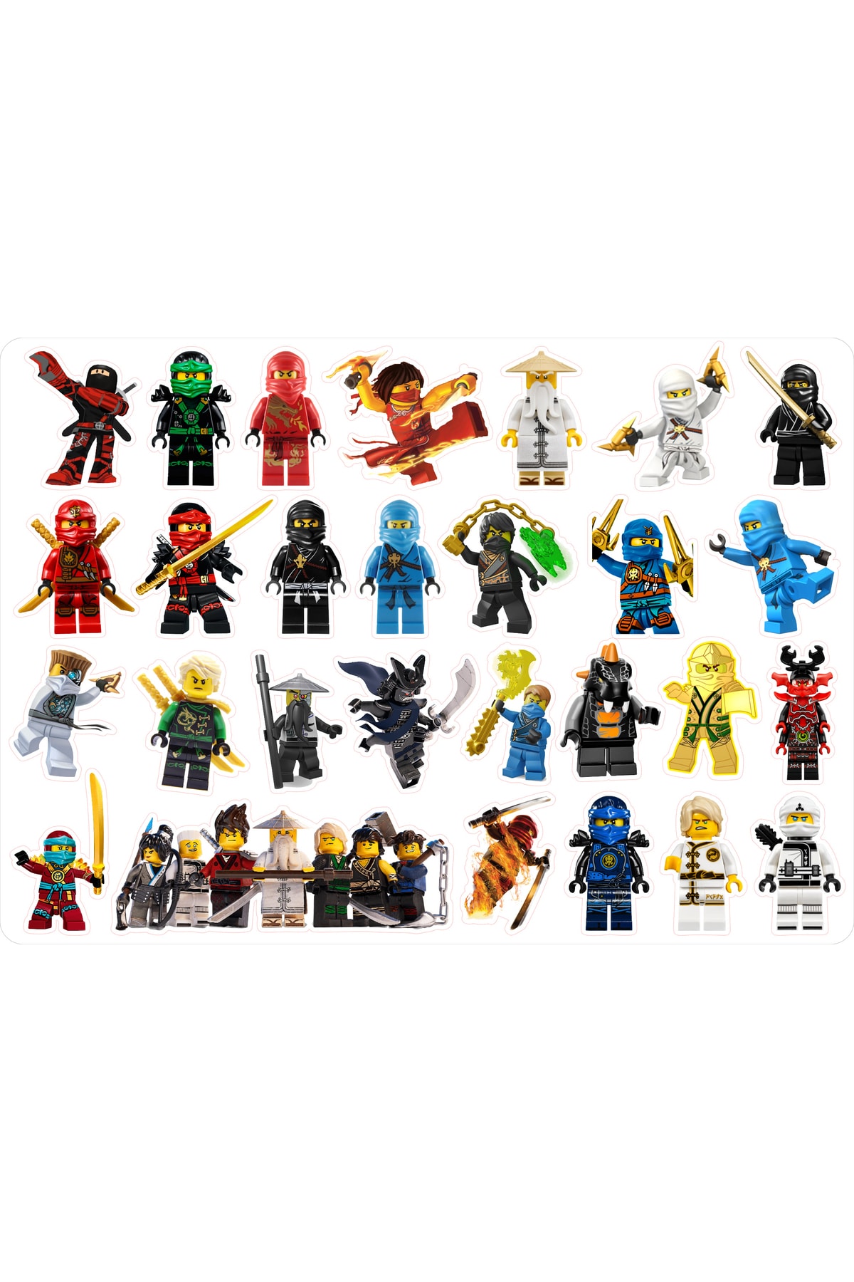 Ceres Studio Ninjago Sticker Etiket 2 Sayfa (a5) 53 Adet EtiketFiyatı, Yorumları - Trendyol