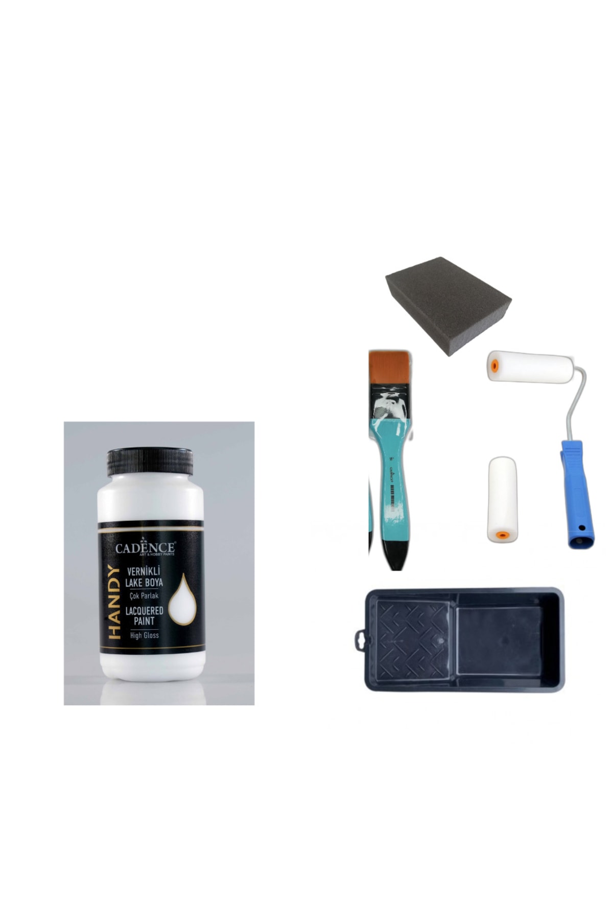 Cadence Vernikli Handy Lake Pak Beyaz Boya Ve Boyama Seti Fiyatı ...
