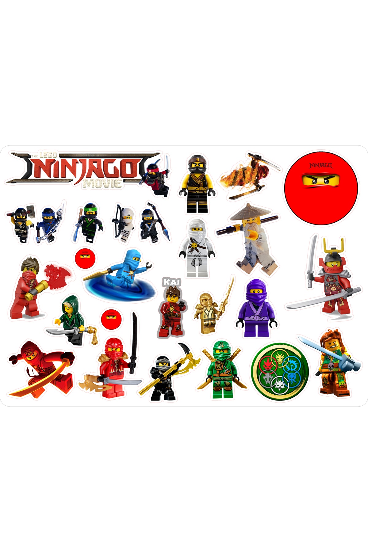 Ceres Studio Ninjago Sticker Etiket 2 Sayfa (a5) 53 Adet EtiketFiyatı, Yorumları - Trendyol