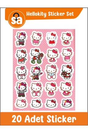 Hello Kitty Sticker Setleri 🎀 | Renkli & Eğlenceli Etiketler