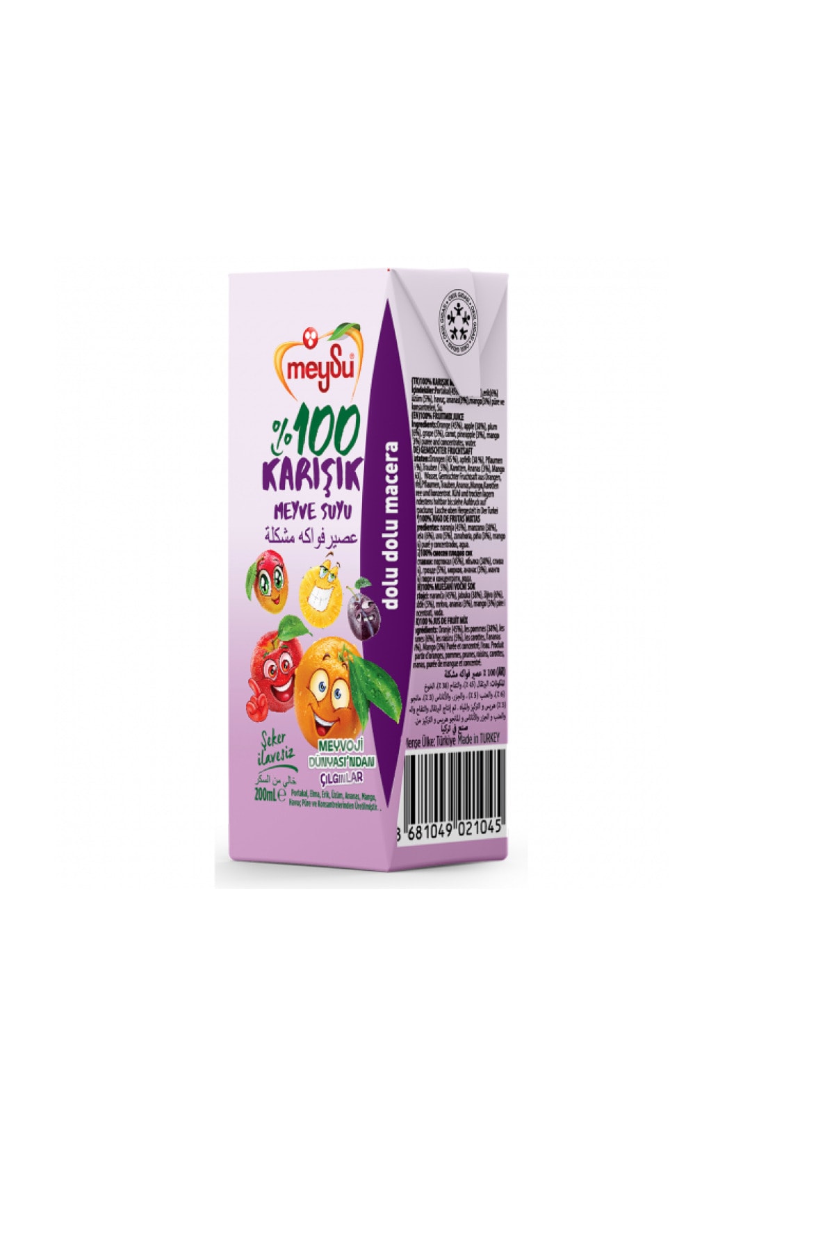 Meysu Meyve Suyu Karışık 200 ml X 27 Adet - Fiyatı, Yorumları