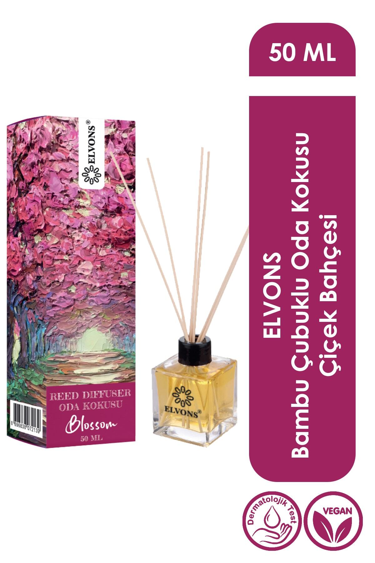 Elvons Bambu Çubuklu Oda Kokusu, Çiçek Bahçesi 50 ml Fiyatı, Yorumları ...