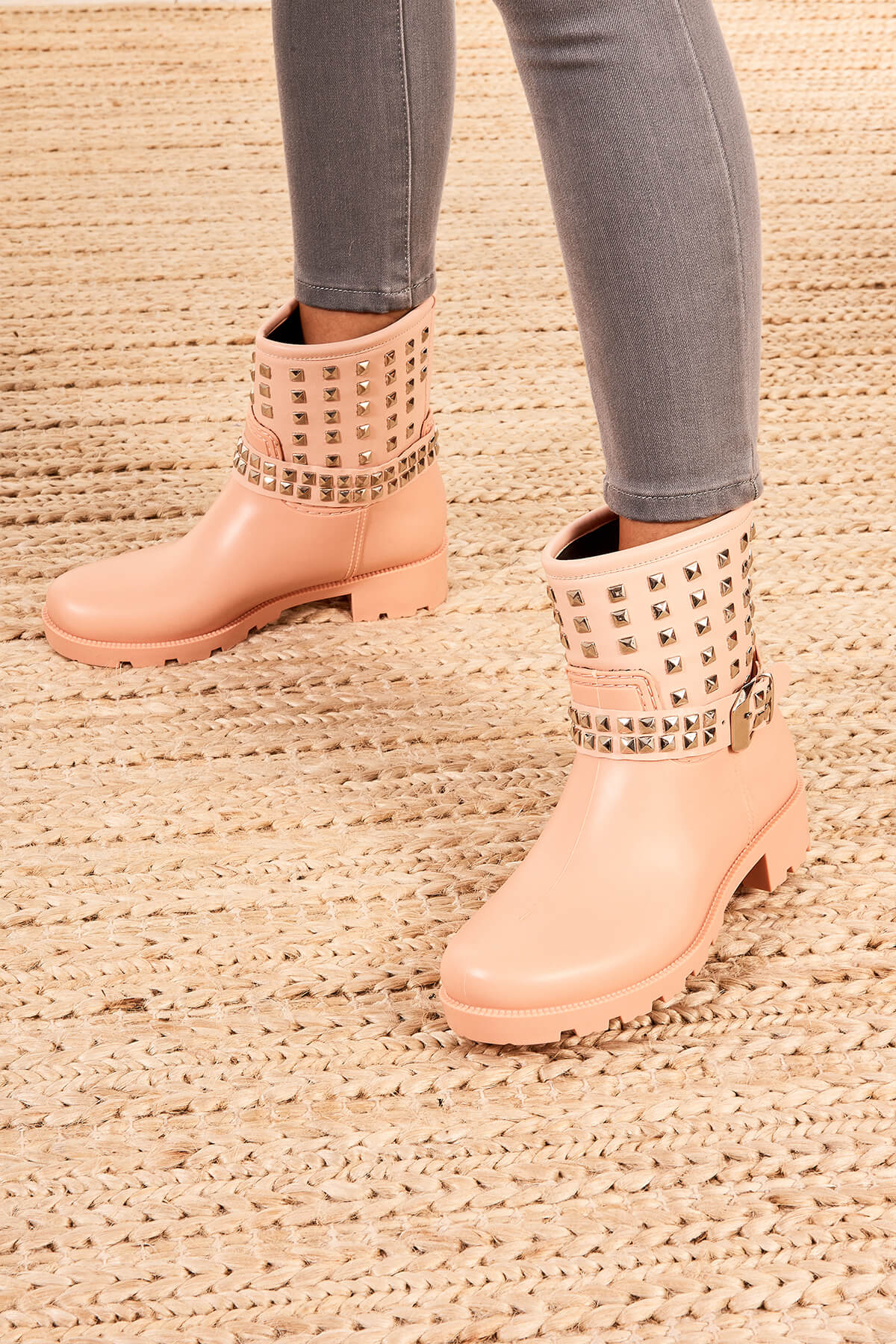 Trendyolmilla Pudra Kadın Yağmur Bot TSAAW18PF0003 Fiyatı, Yorumları ...