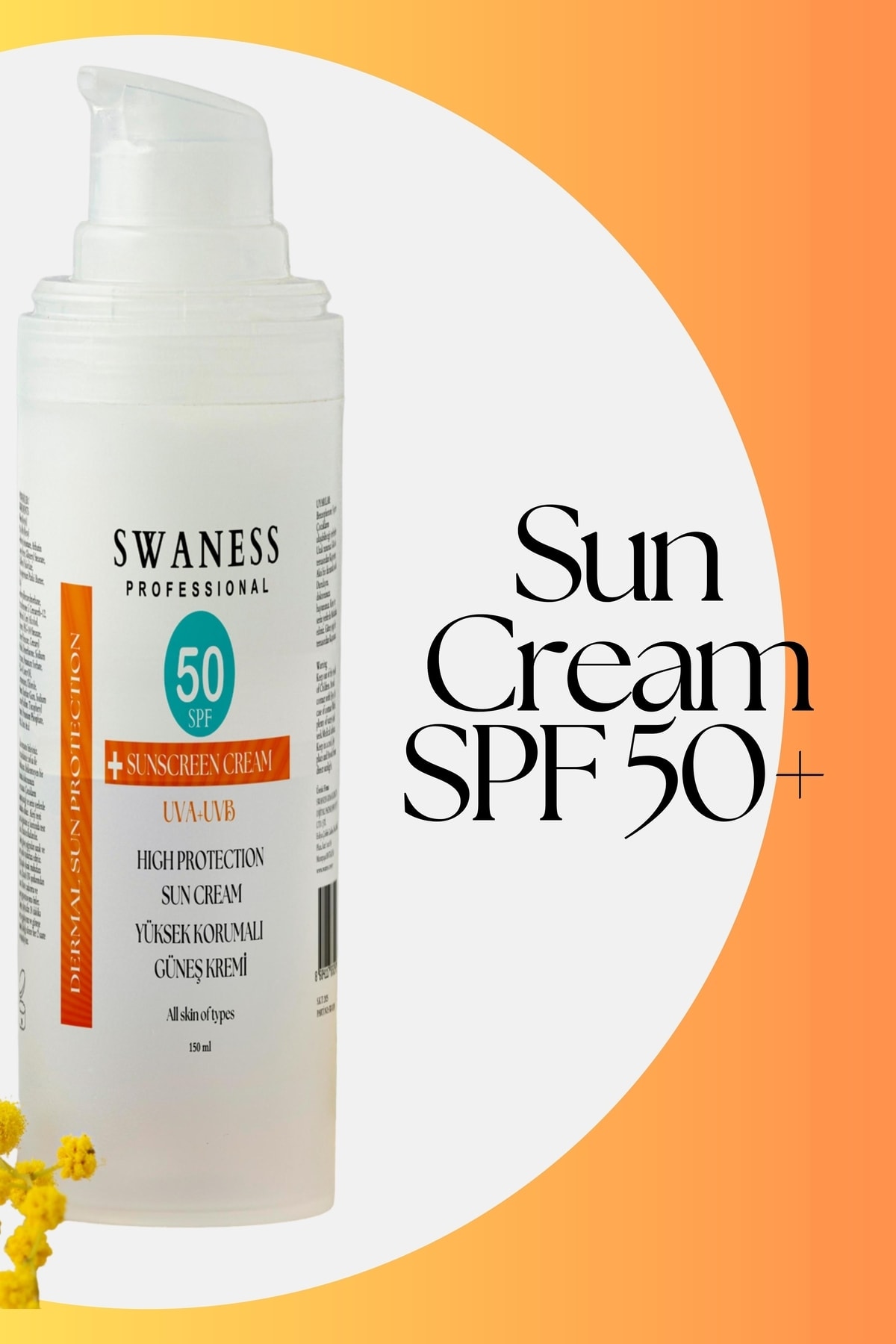 SWANESS Sunscreen - SPF 50 + - Trendyol
