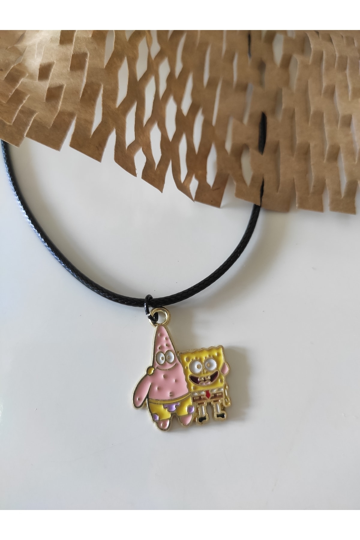 Esey Dizayn Sünger Bob Ve Patrick Mini Boyutta Kolye Fiyatı, Yorumları ...