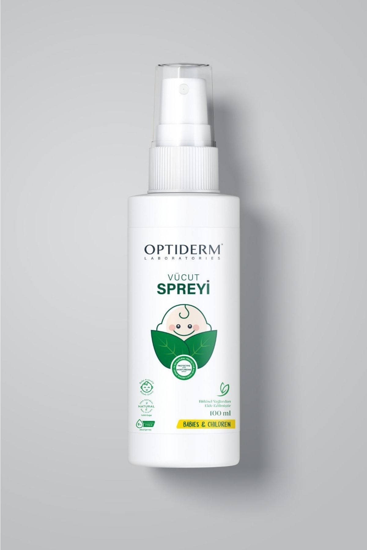 Optiderm %100 Doğal Sinek Kovucu&vücut Koruyucu Çocuk Spreyi 100ml ...