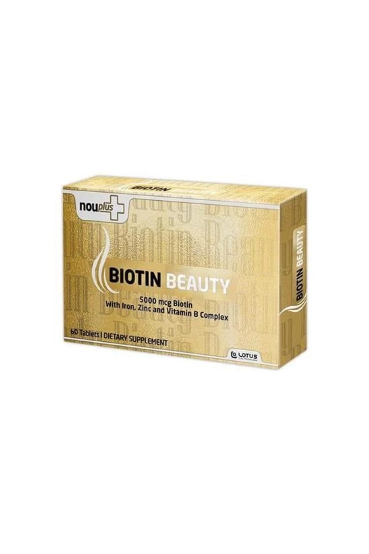 Nouplus Biotin Beauty Biotin 5000 Mcg 60 Tablet - Fiyatı, Yorumları