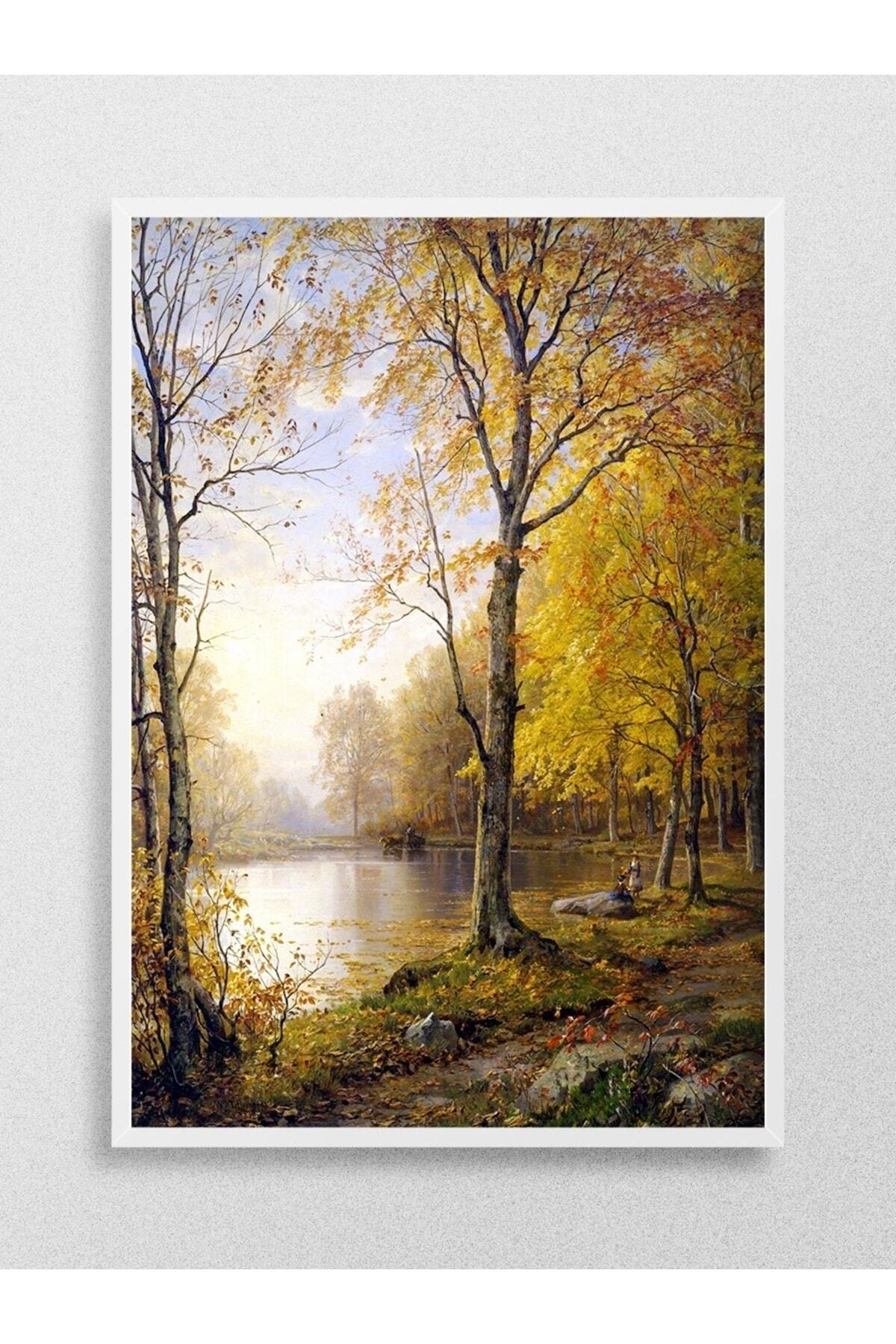 Mudi Store Indian Summer Tablo Sanatsal Ünlü Ressam Poster Çerçevesiz ...