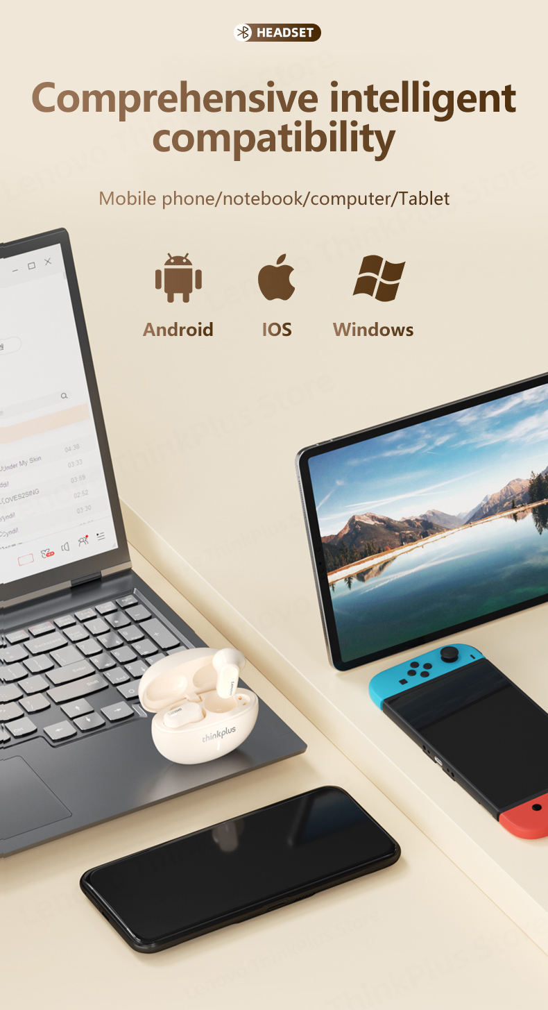 LENOVO Thinkplus Lp19 Bluetooth Kulaklık Siyah - Fiyatı, Yorumları