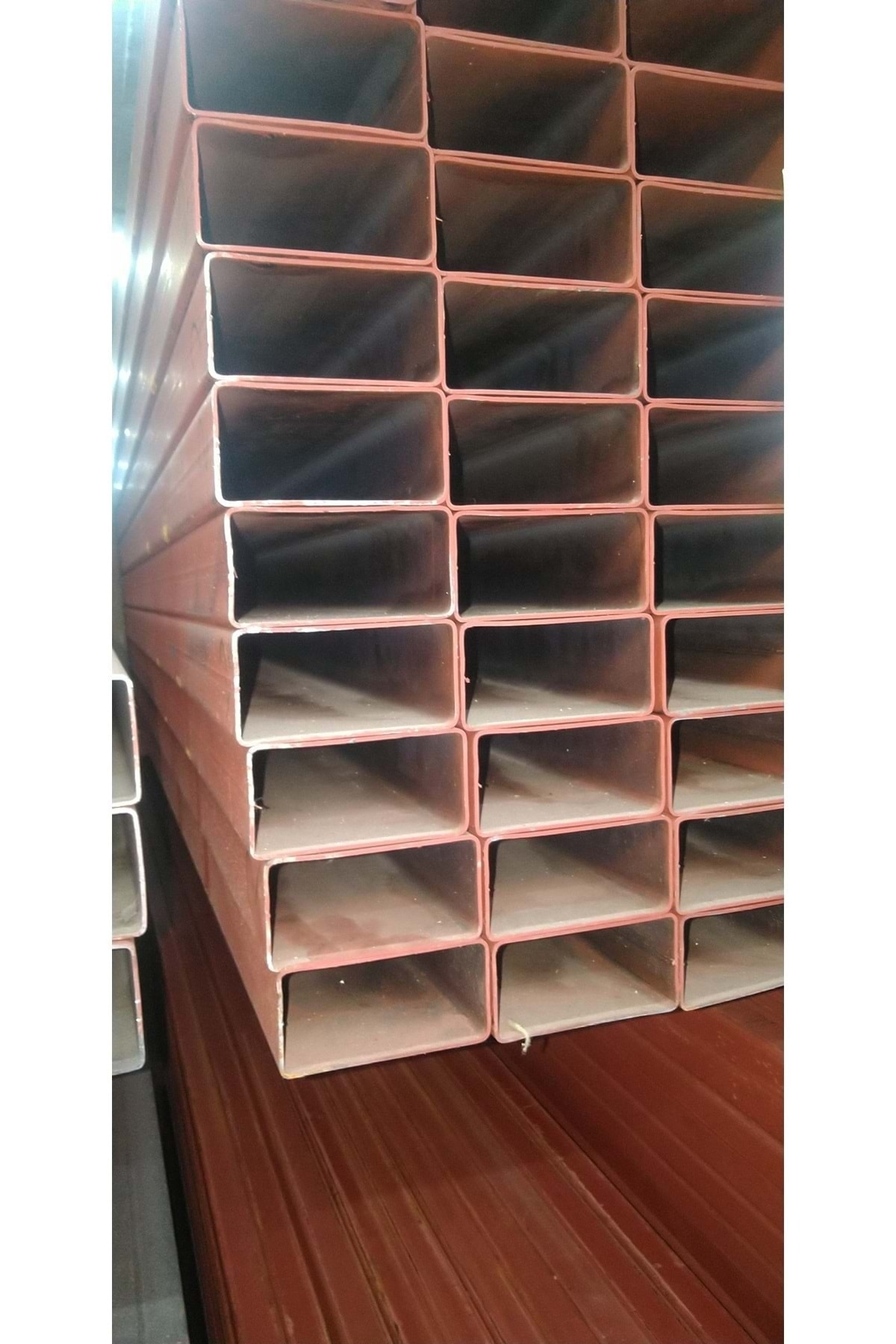 TOSÇELİK (3mt) Boyalı 40 X 100 X 2 Mm Kutu Profil Boru Metal 40x100x2 ...