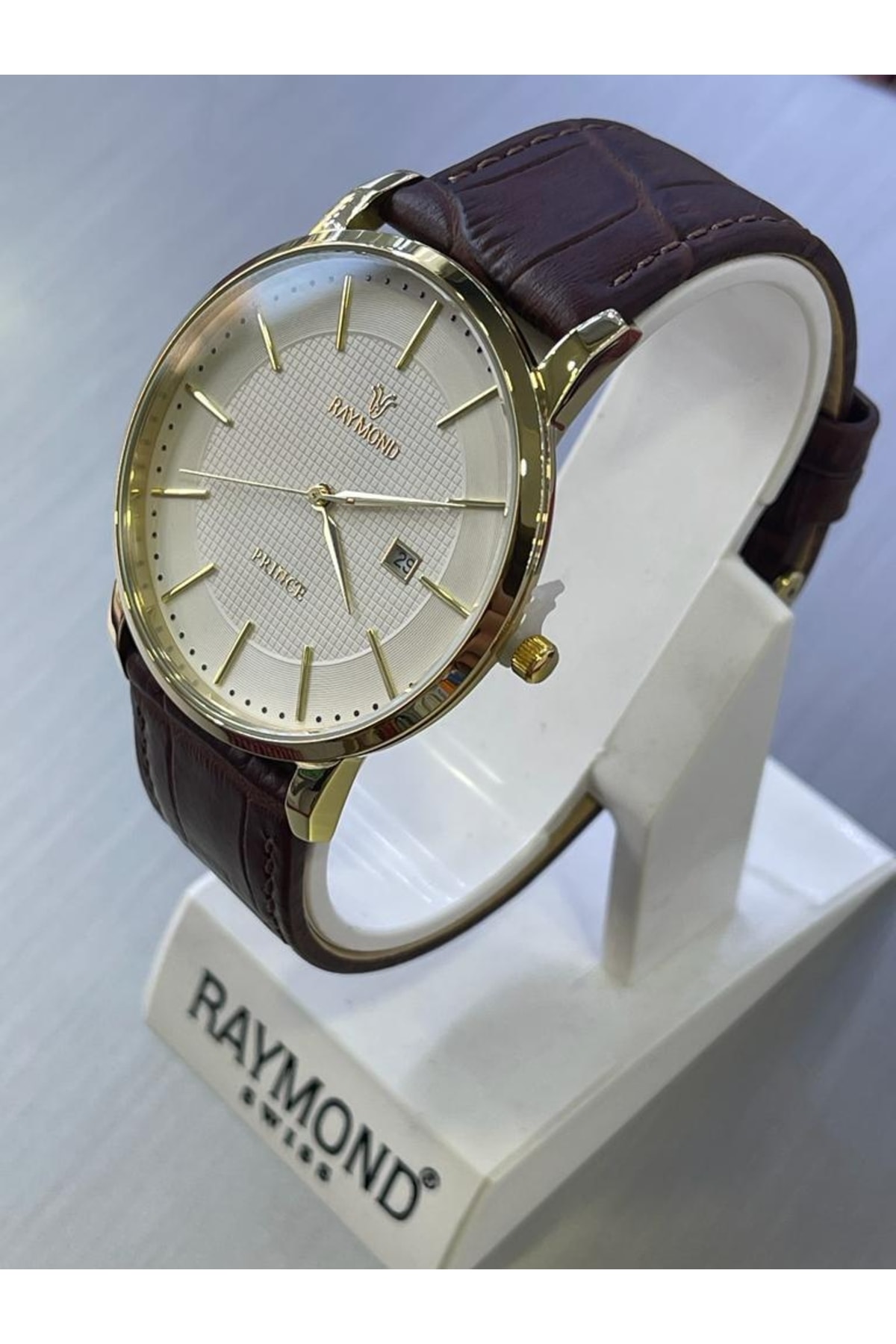 Raymond Raymon Erkek Deri Kol Saati Rymnd-4877-gold Fiyatı, Yorumları - Trendyol