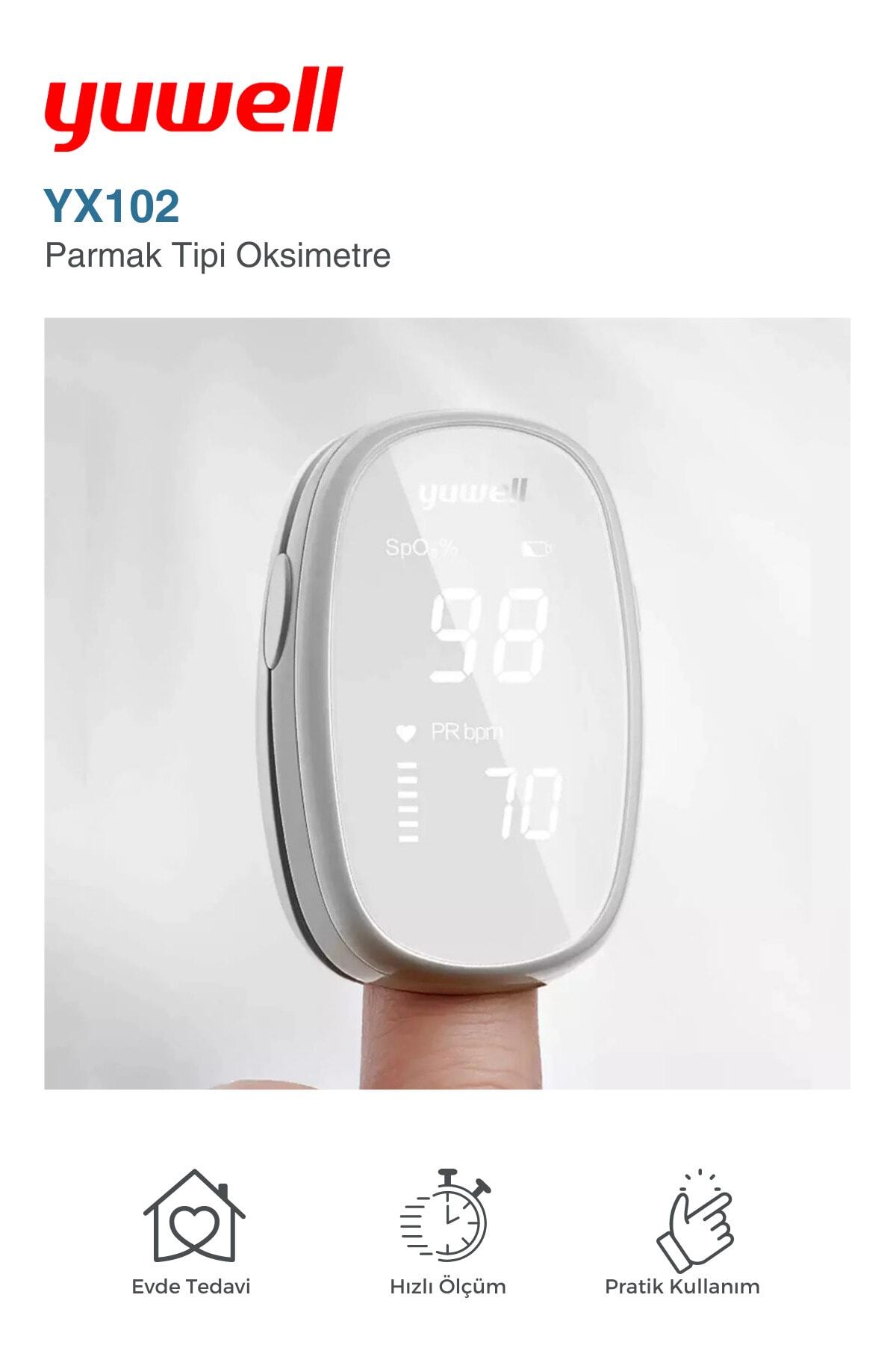 Yuwell Oksimetre Yx102 - Fiyatı, Yorumları