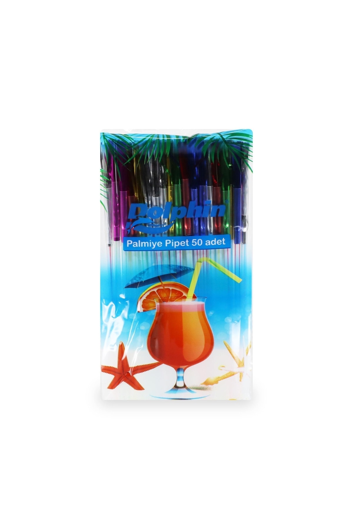 Dolphin Körüklü Plastik Palmiye Pipet - 50 Adet Fiyatı, Yorumları ...