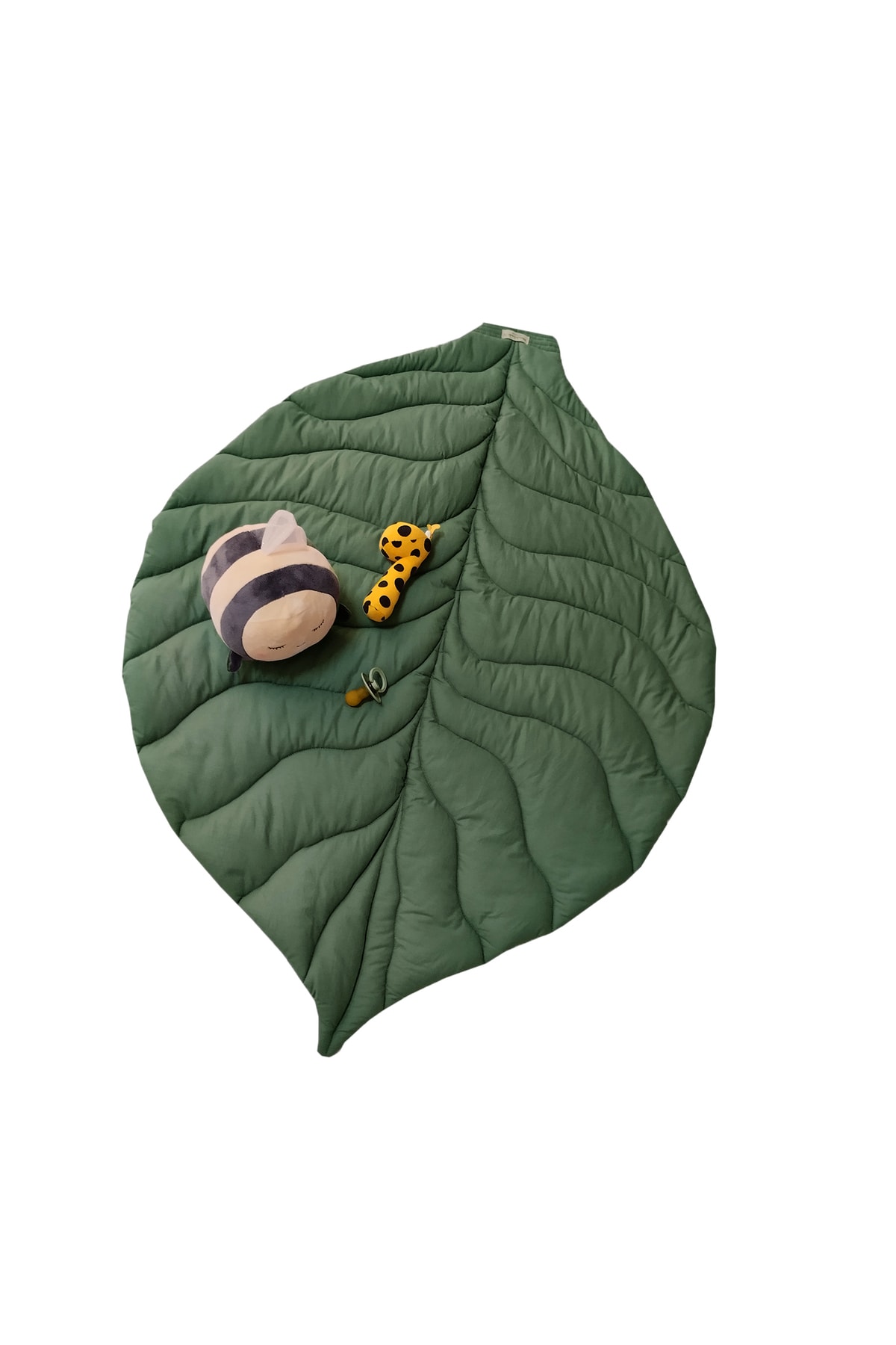 MundoLindo Leaf Mat Almond Green Floral Aktivite Ve Oyun Minderi ...