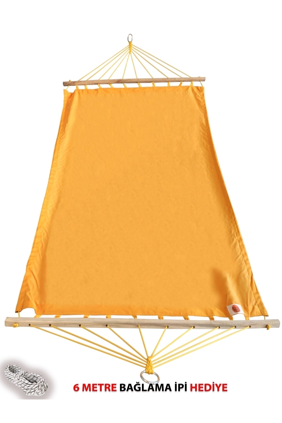 relax ipek hamak -kumaş Hamak Çift Kişilik Sarı Renk Bahçe Piknik Kamp ...