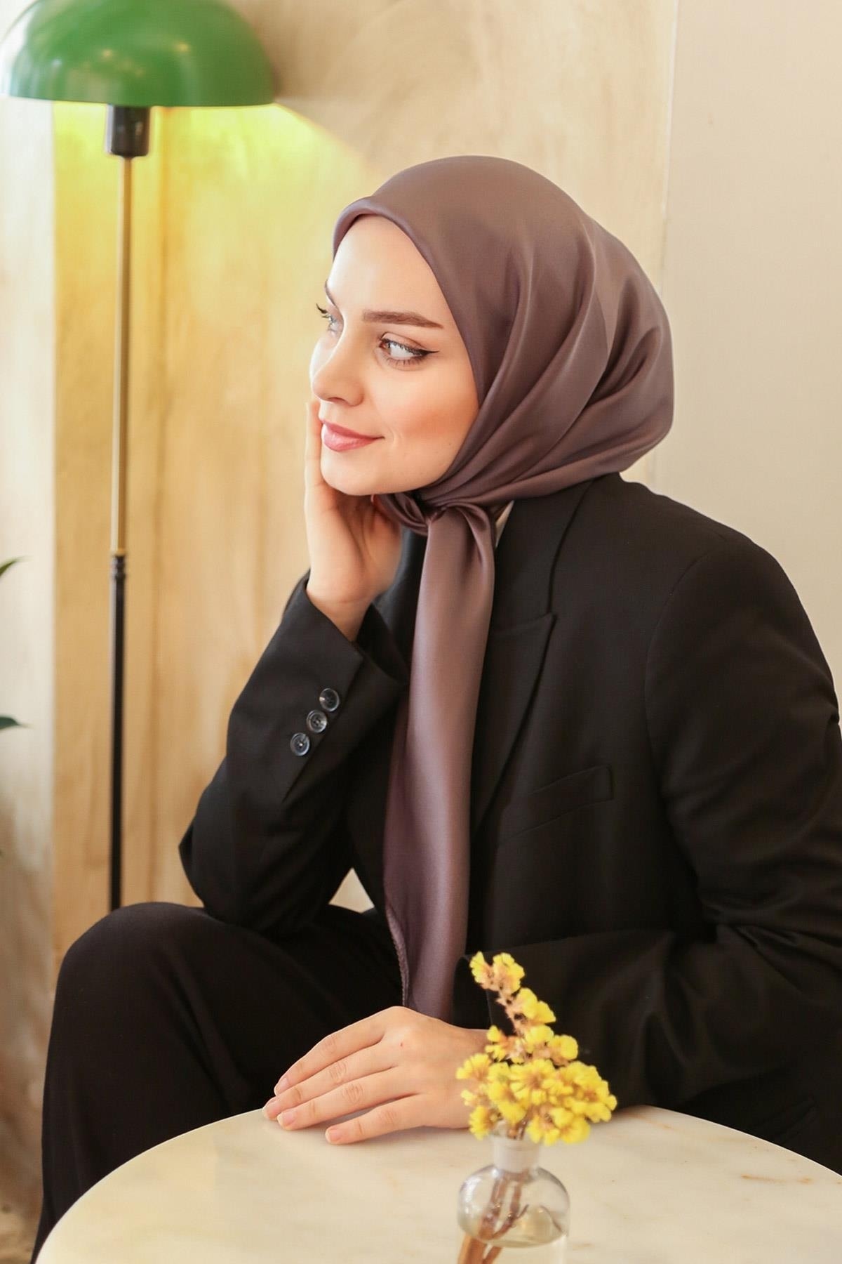 MİRAY Miray Düz Renk Eşarp - Kristal-füme - Fiyatı, Yorumları