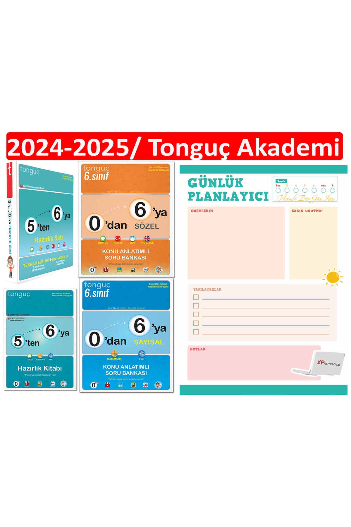 Tonguç Yayınları 5. Sınıf - 6. Sınıf 5'ten 6'ya Tüm Dersler Konu -soru ...