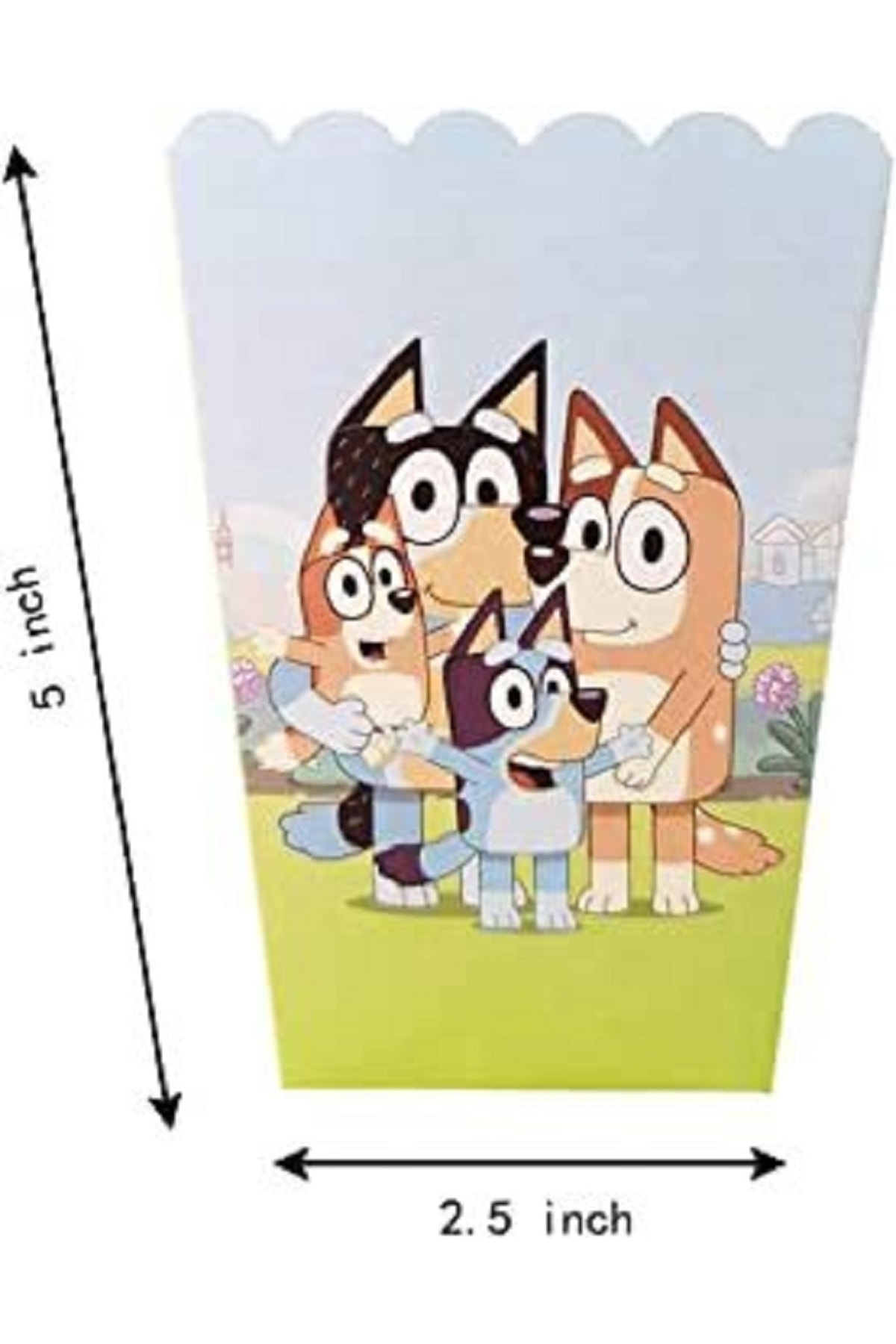 Happyland Bluey Temalı Doğum Günü Süsü Bluey Bingo Tabak Bardak Seti ...