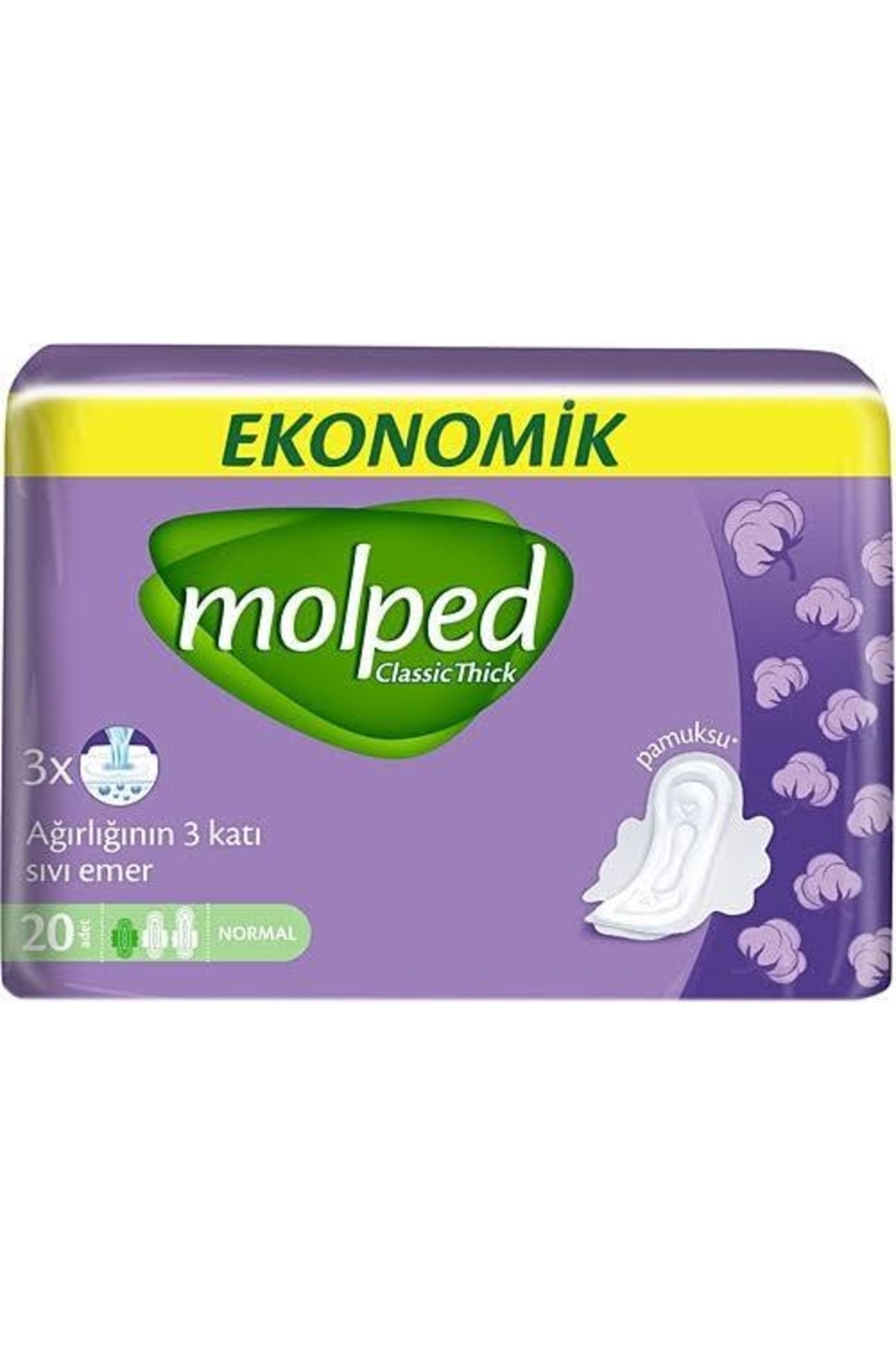 Molped Ekonomik Classic Thick 20li Normal 8 Adet - Fiyatı, Yorumları