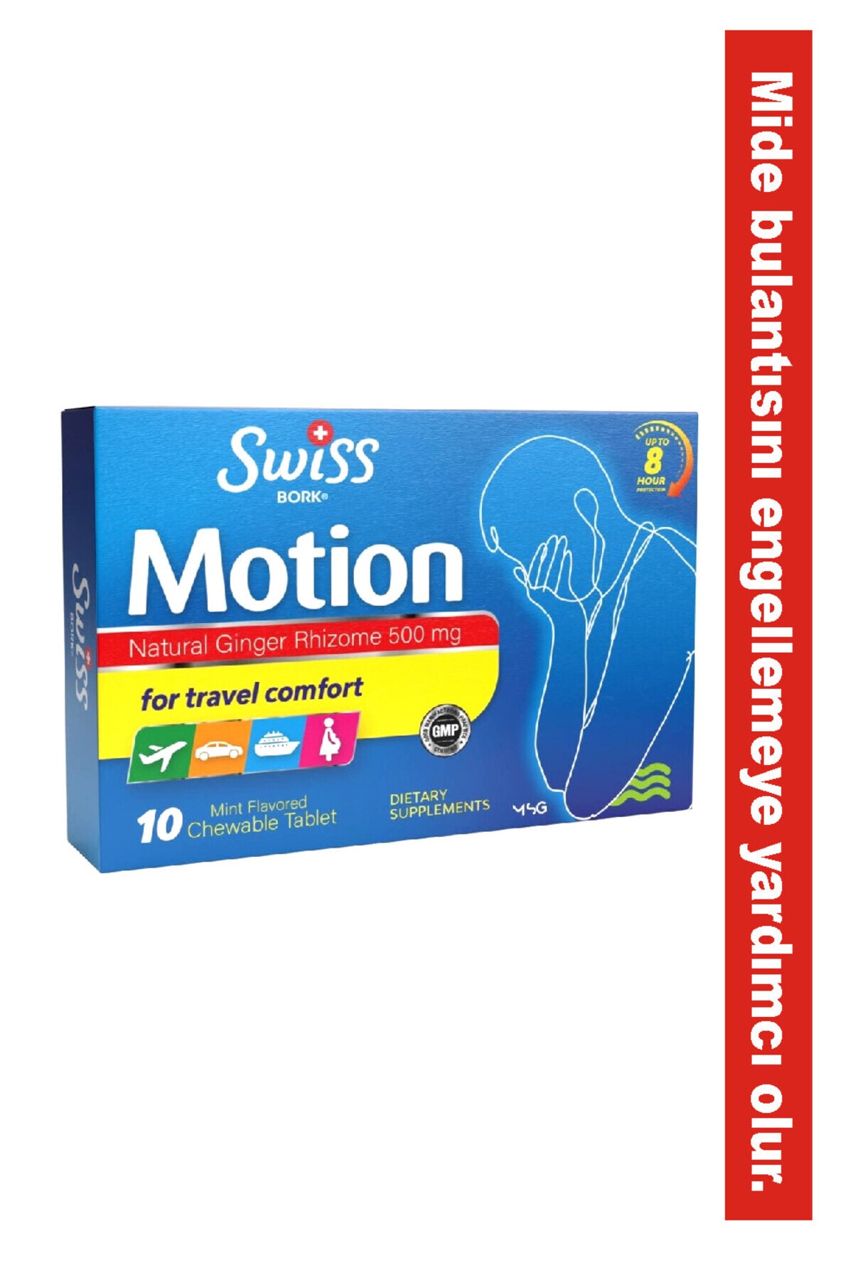 Bork Motion 10 Tablet Mide Bulantısını Engellemeye Yardımcı Olur ...