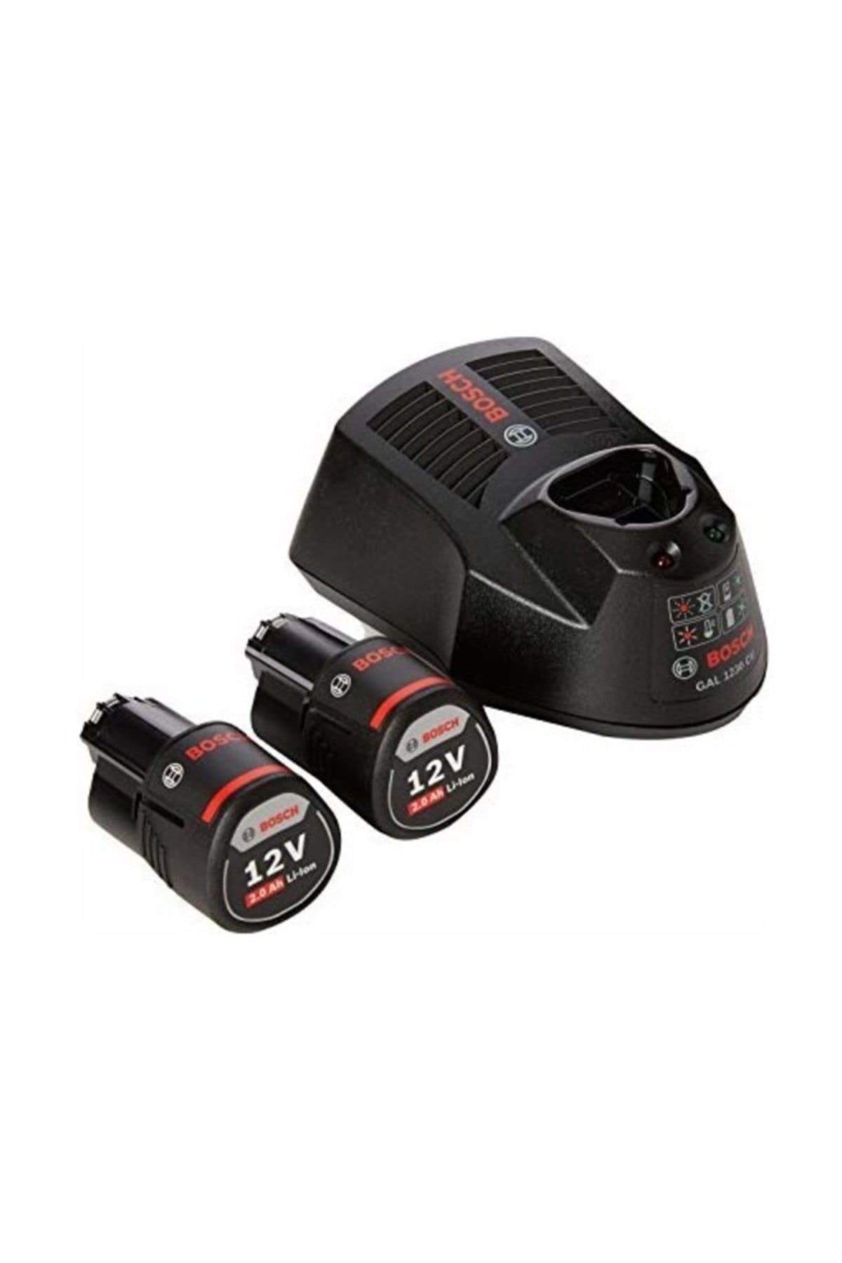 Bosch 12 V Başlangıç Seti Gal 1230 Cv + 2 X Gba 12v 2.0 Ah Fiyatı ...