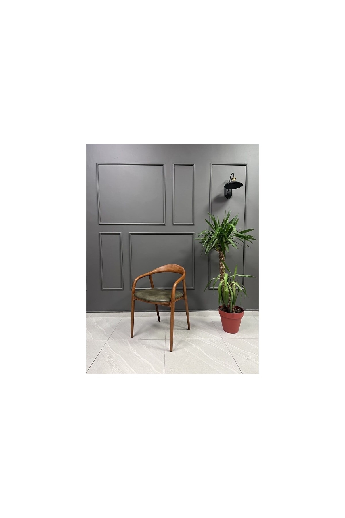 You Furnitures Sandalye - Ahşap Sandalye - Masif Yemek Odası Sandalyesi ...